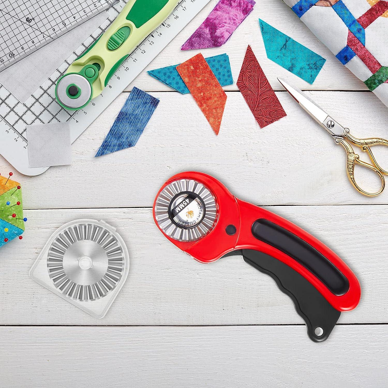 20 Pack 45mm Wave Rotary Blade Replacement Cutter - Pinking Refill ...