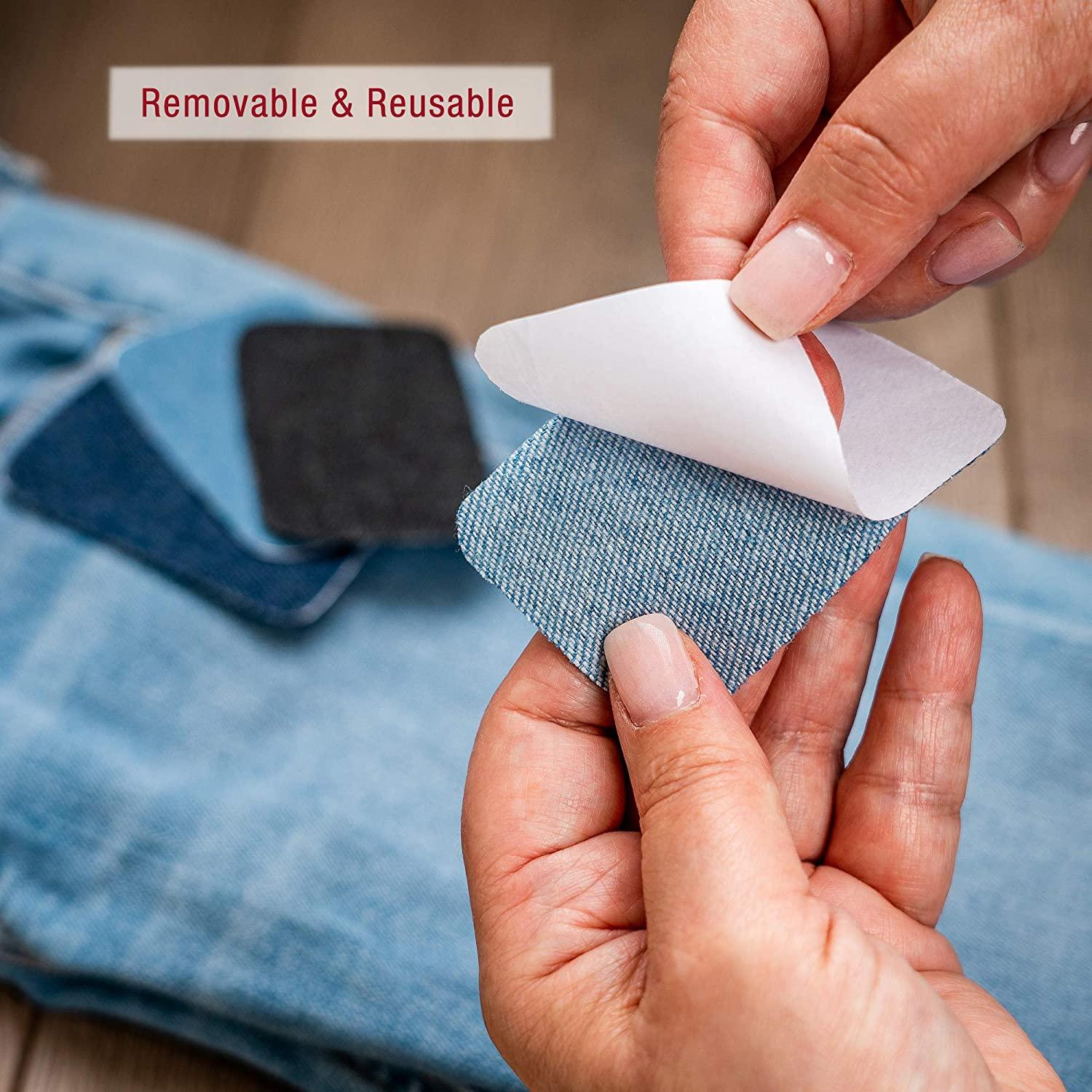 SINGER 00378 Peel N Stick Reusable Patches 2x3 Inch, 8-Count Assorted ...