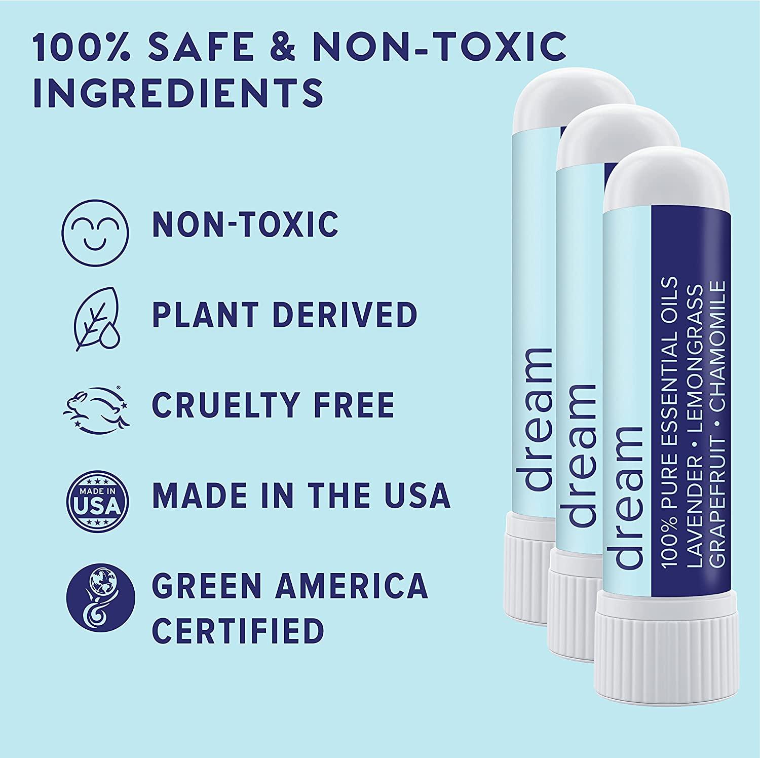 MOXE Dream Nasal Inhaler, Essential Oil Blend, Calming, Relaxing ...