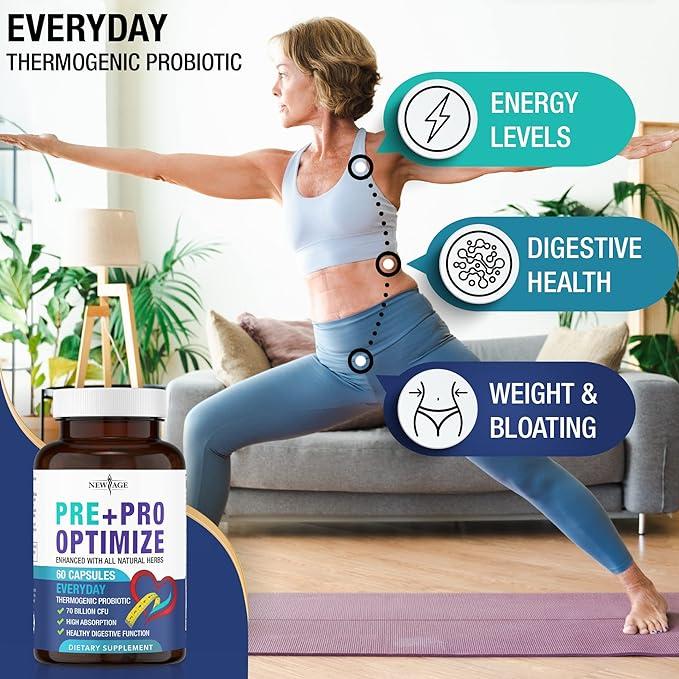 Pro Optimize Probiotics for Women - 70 Billion CFU for Menopause Relief ...