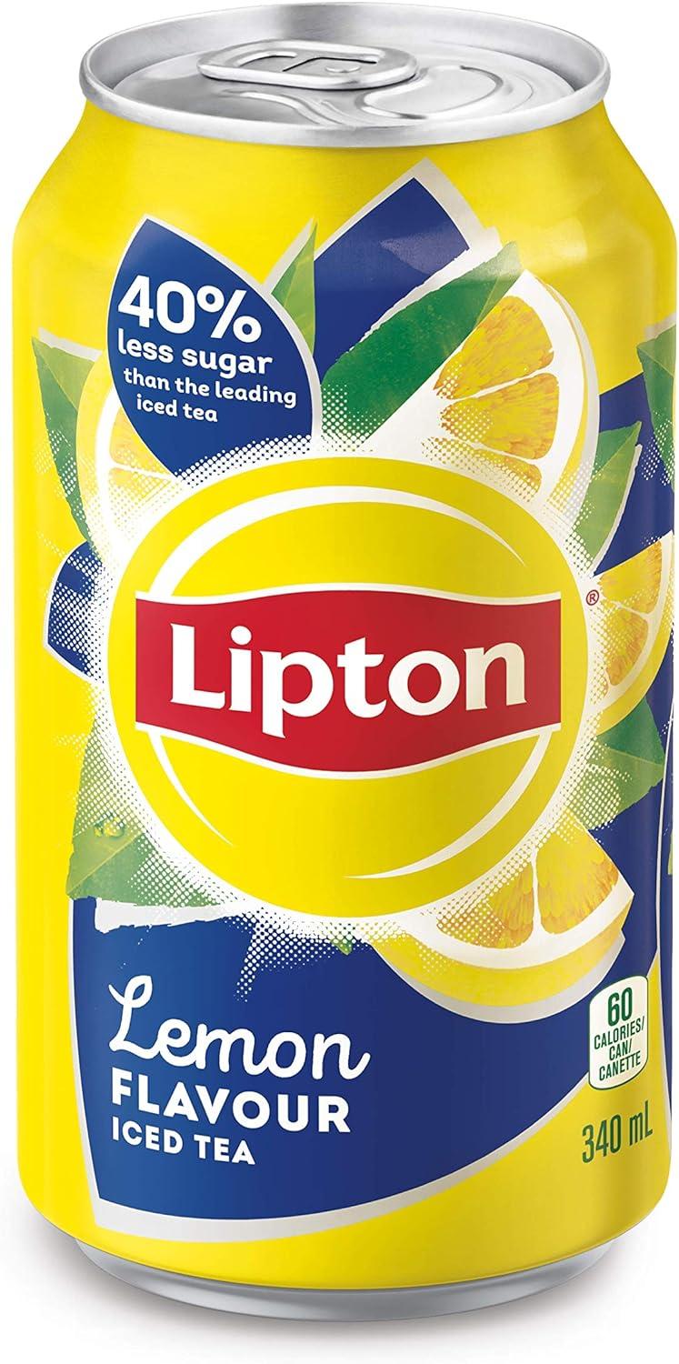 Lipton Lemon Iced Tea 340 ml Cans 12 Pack | Buy Now with Express ...