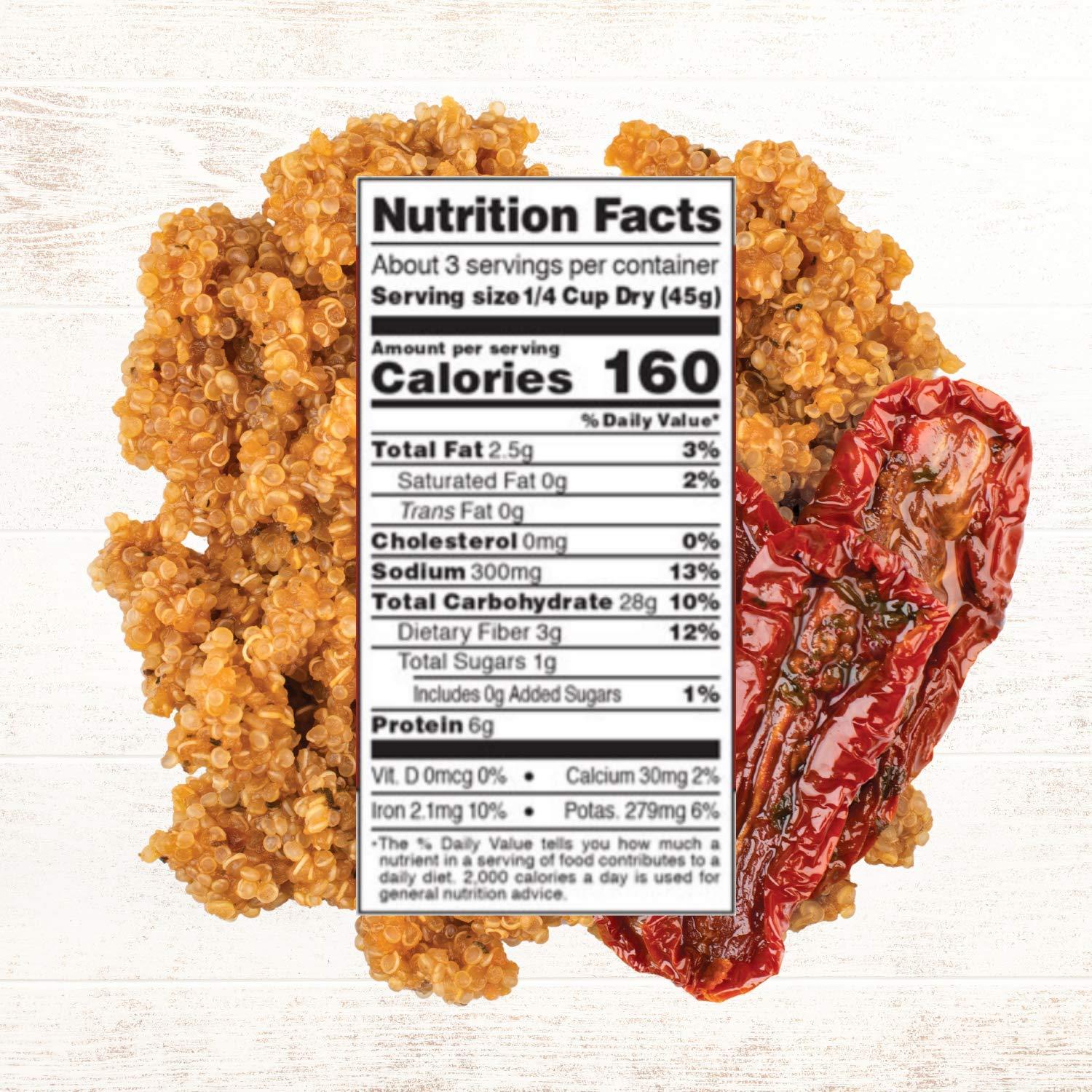 Roland Foods Sun-Dried Tomato Seasoned Quinoa - Gluten Free, Imported ...