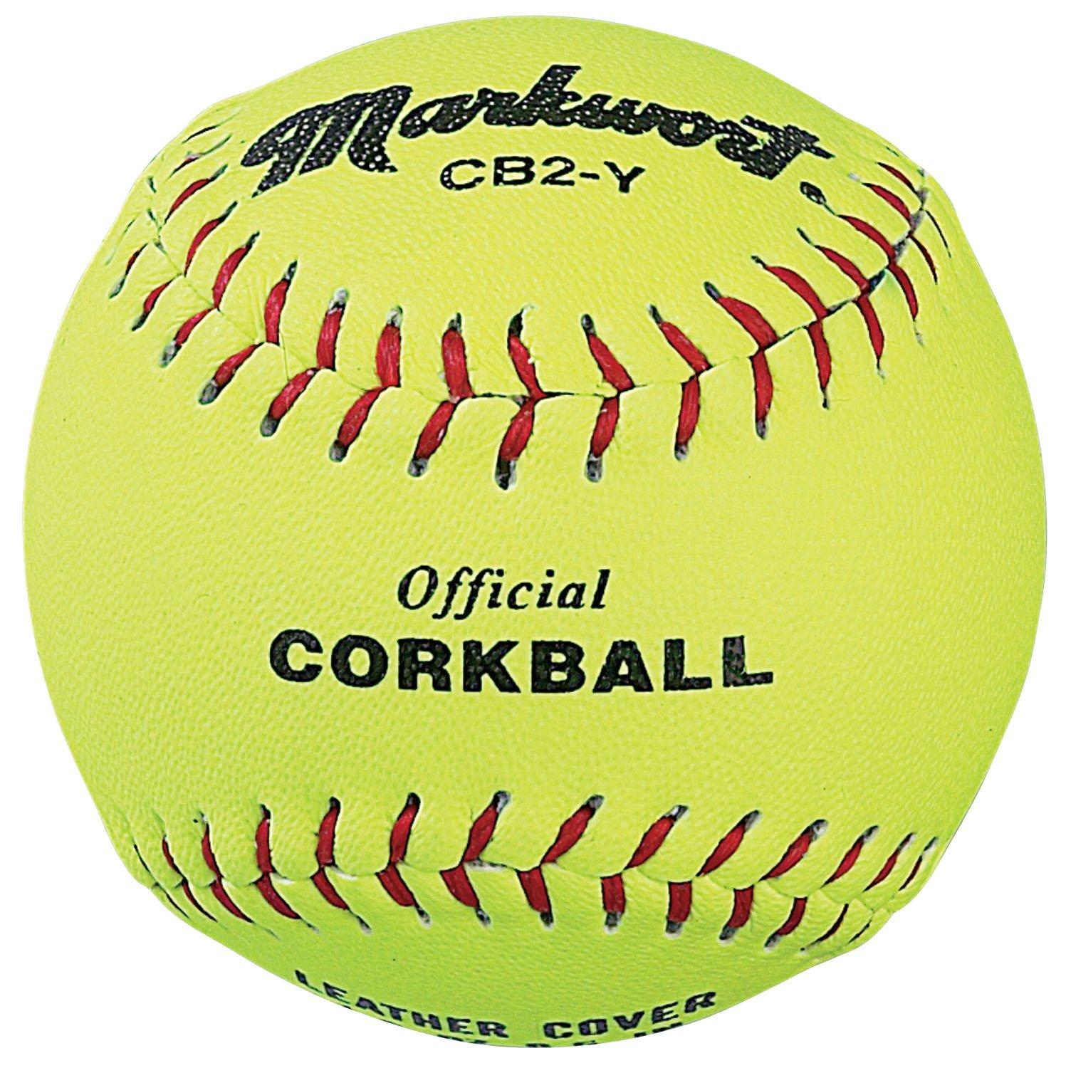 Markwort Official Corkballs - Set of 12 Yellow Cork Balls | Buy Now ...