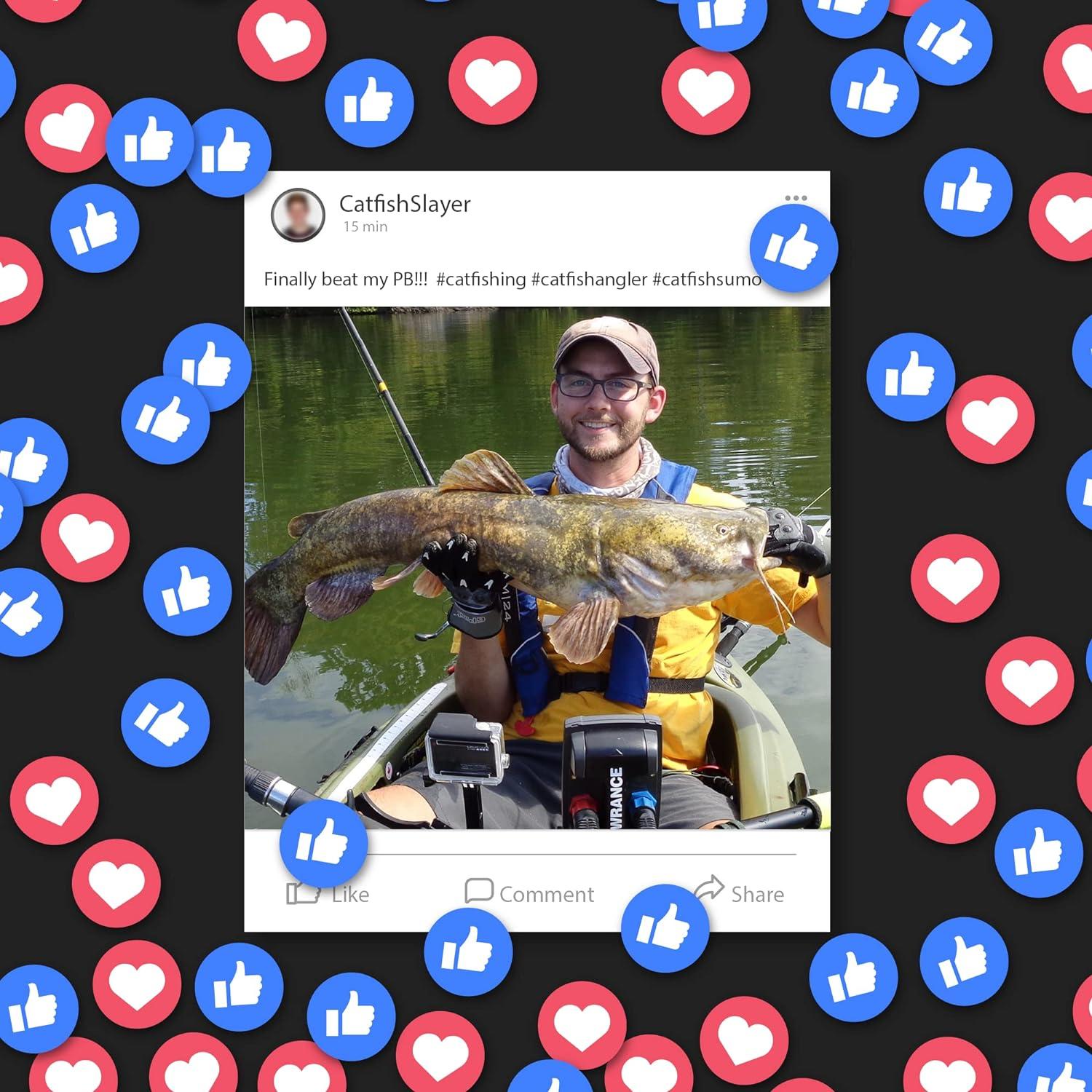 Catfish Rattling Line Float Lure 4 inch (3-Pack) - Demon Dragon Style ...