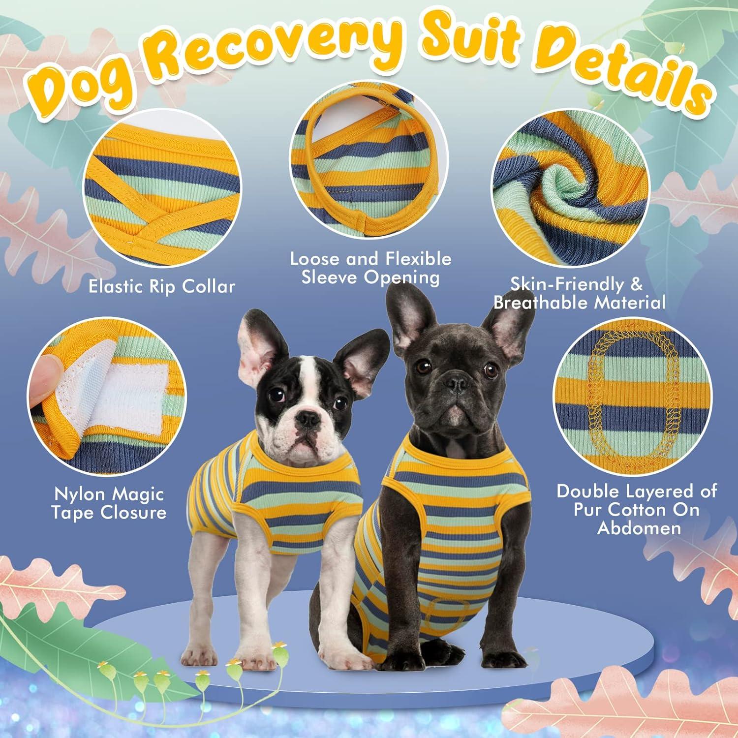 Kuoser Breathable Post-Op Dog Body Suit | Medical Recovery Wear for ...