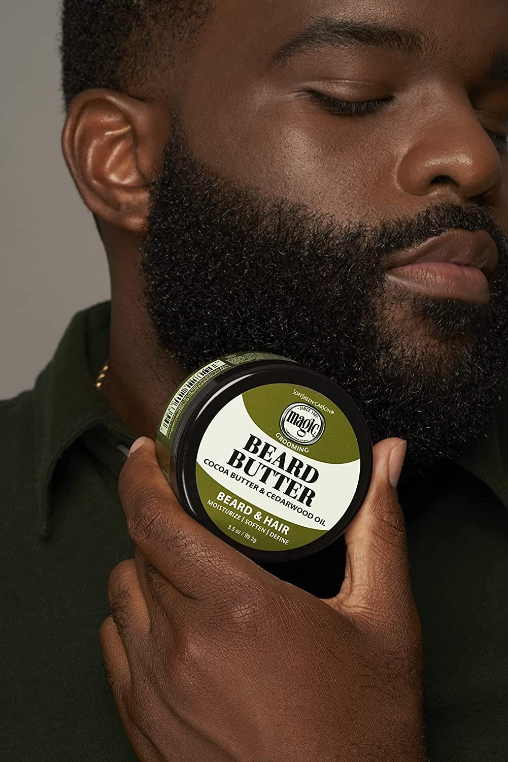 Soft-Sheen Carson Magic Beard Grooming Kit with Cedarwood Oil - Beard ...