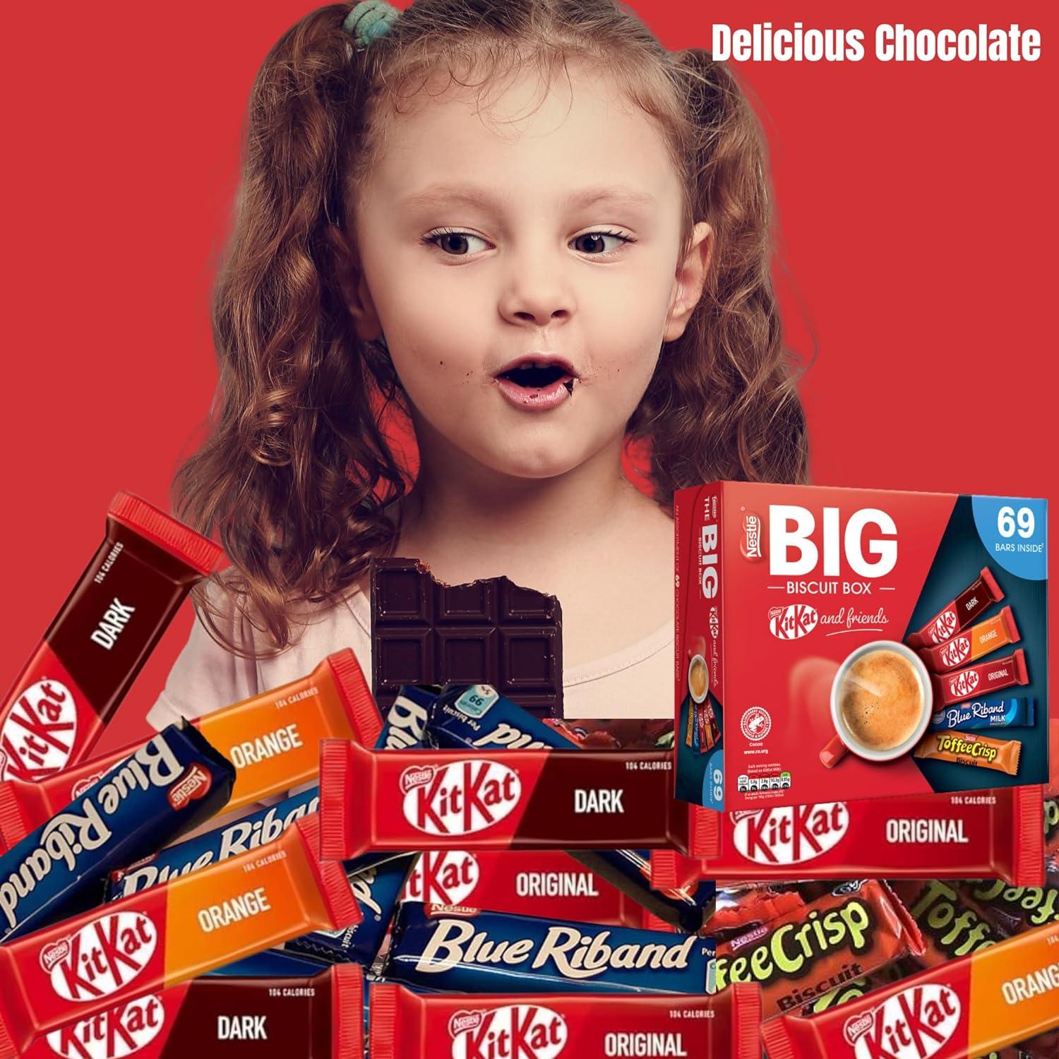 Nestle Lunchbox Snacks - The Big Biscuit Box Of Chocolate Bars ...