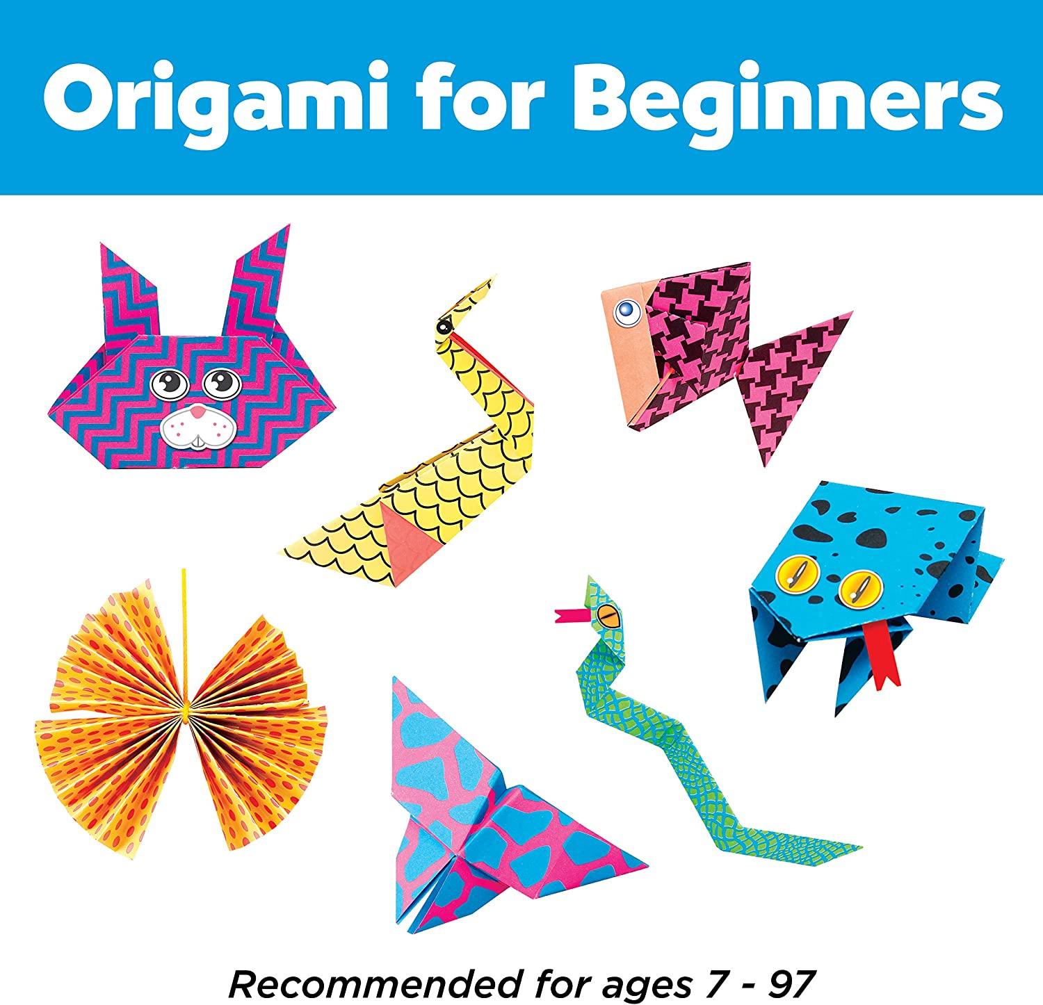 Creativity for Kids Origami Kit - 60 Bright Papers for Beginners | Buy ...