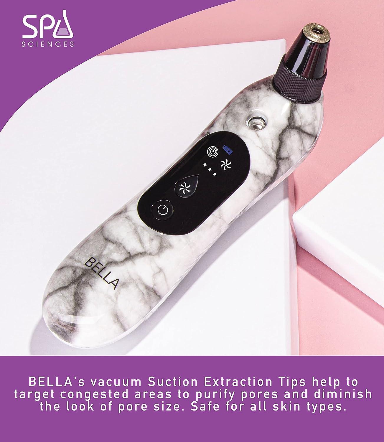 Spa Sciences Bella Microderm Pore Extractor & Nano Mister - 3-in-1 ...