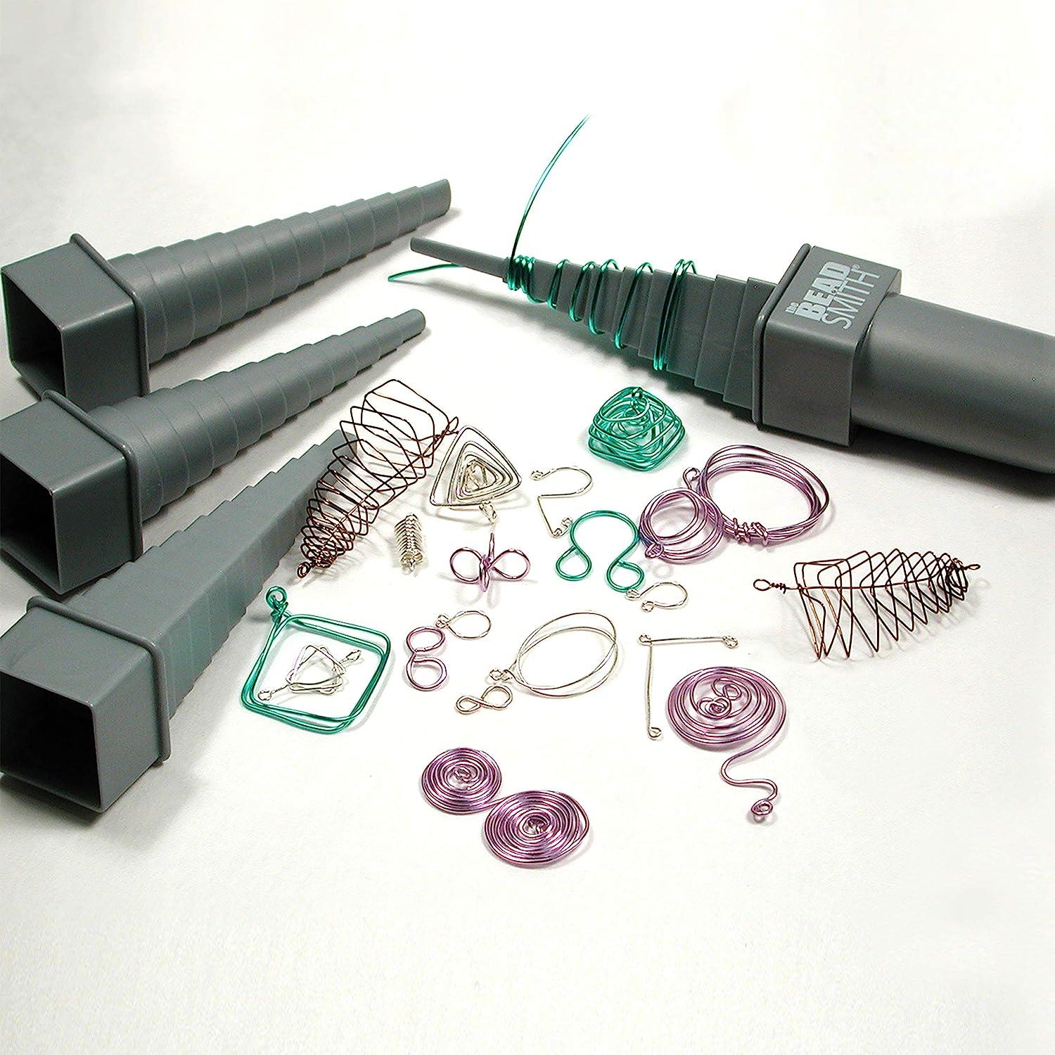 Beading Mandrel 4X Wire Wrapping Set with Oval, Square, Round ...