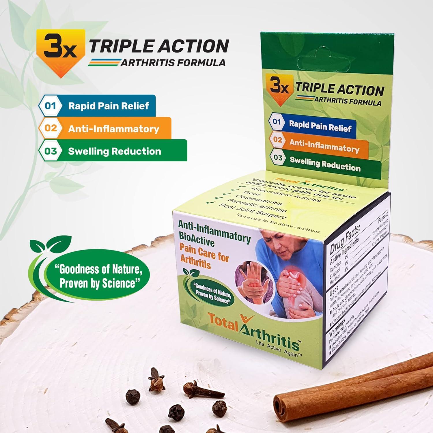 Arthritis Pain Relief Balm - Anti-Inflammatory Solution for Joint Care ...