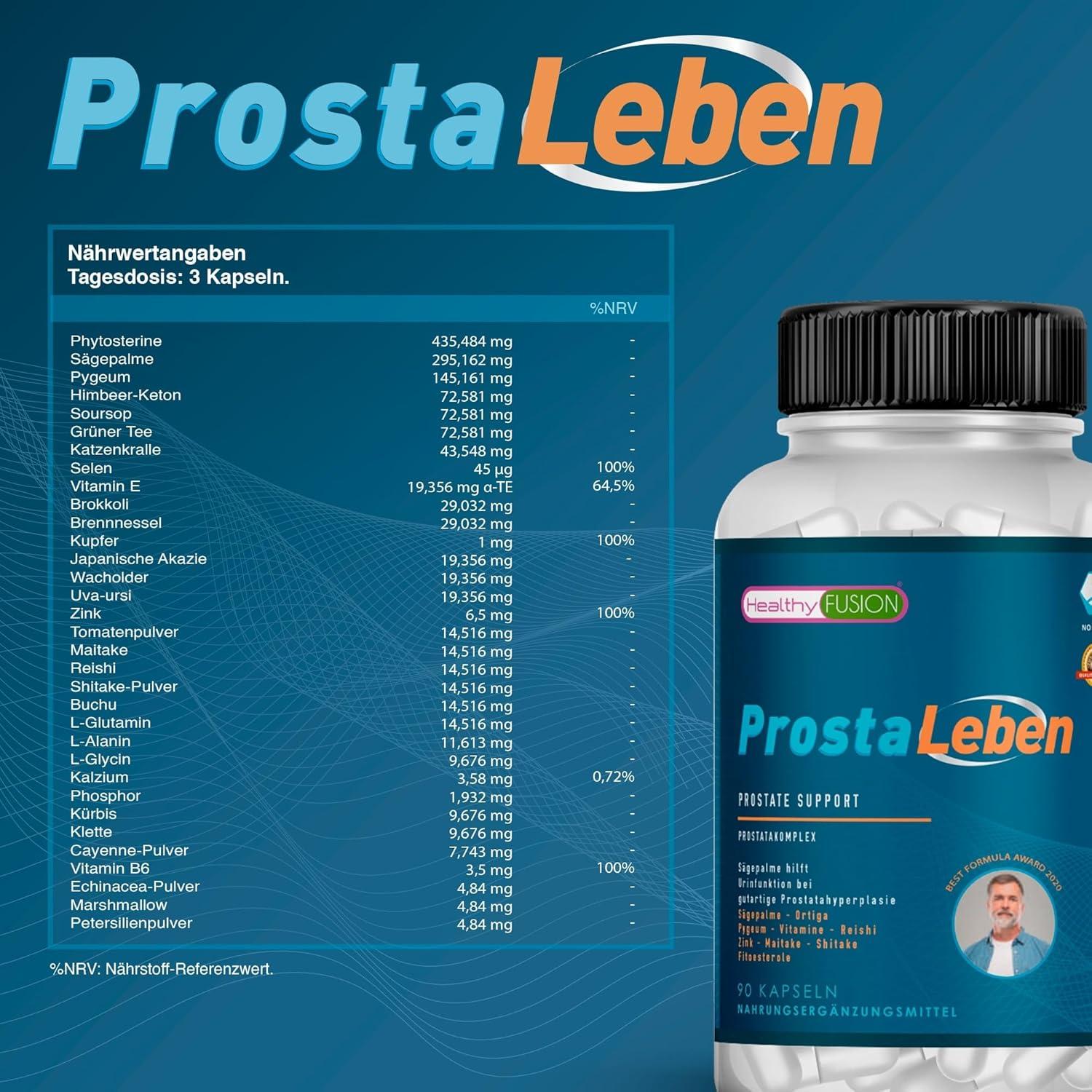 Prostal Life of Course Prostate Complex - 90 Capsules for Improved ...