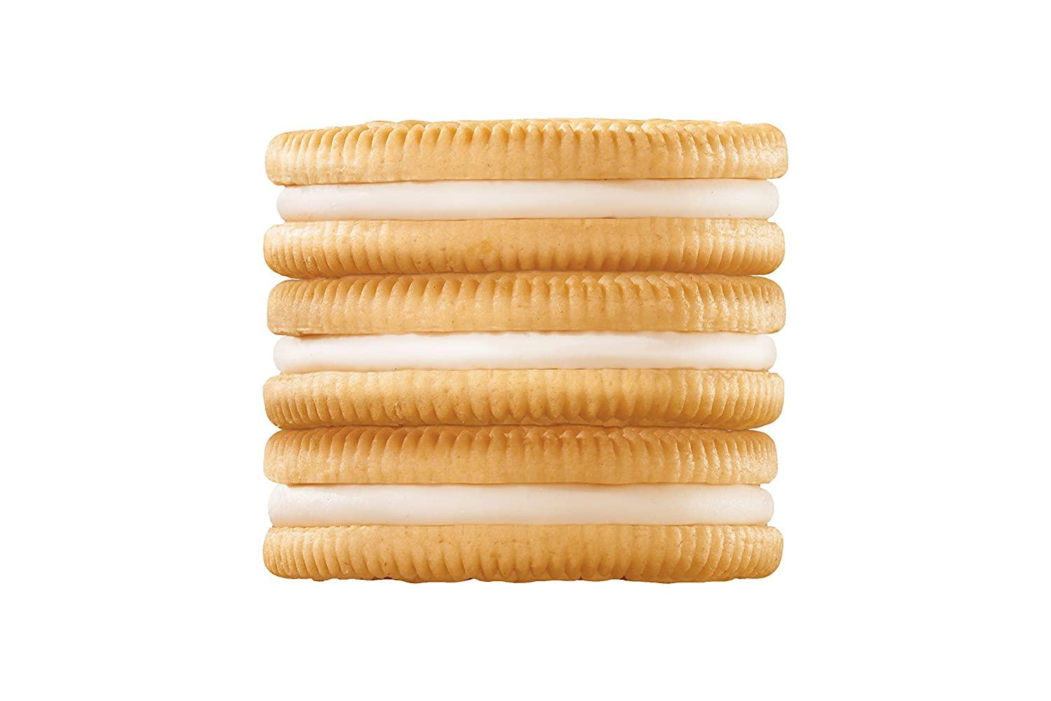 Oreo Golden Sandwich Cookies - Snack Packs, 12 Count Tray, 21.6oz ...