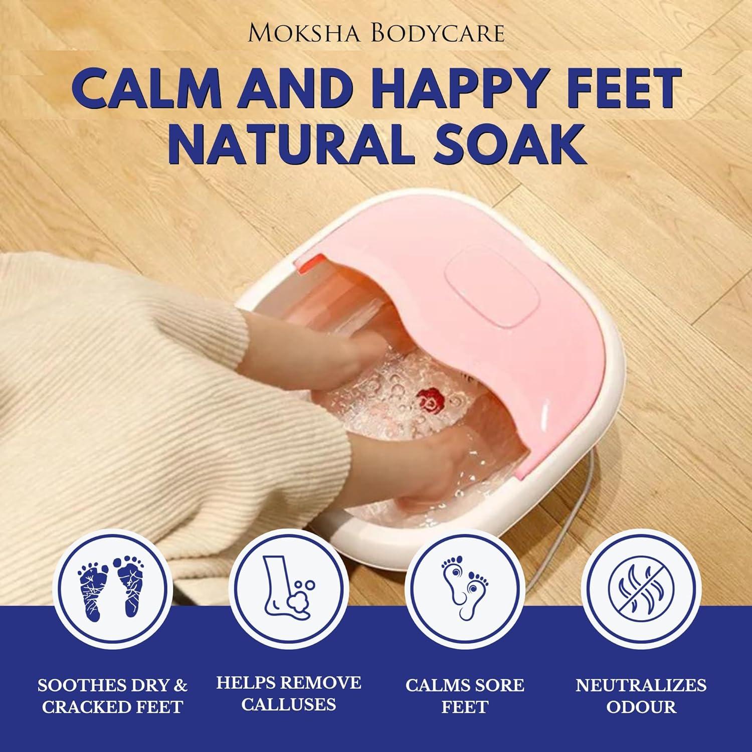 Tea Tree Oil & Dead Sea Salt Foot Soak - Made in UK - Treats Nail ...