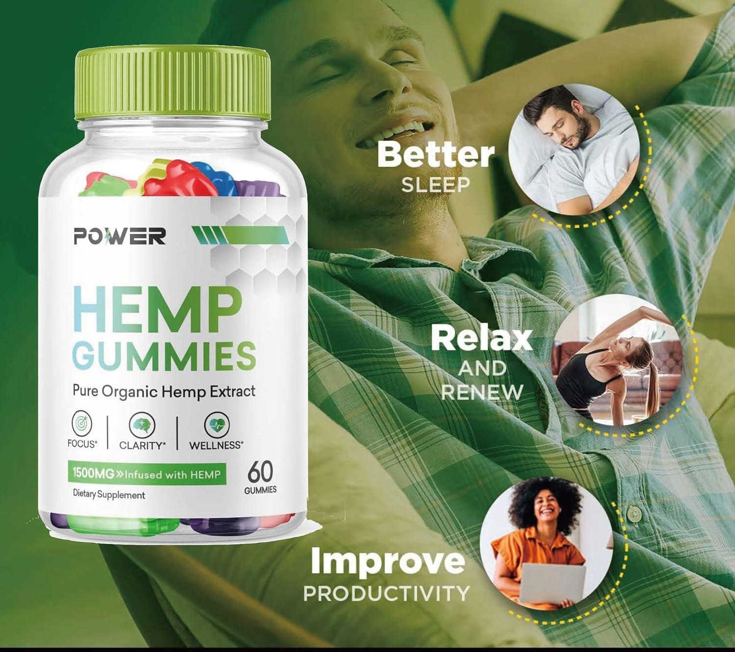 Power Gummies Hemp Multivitamin - 60 Gummies | Buy Now with Express ...