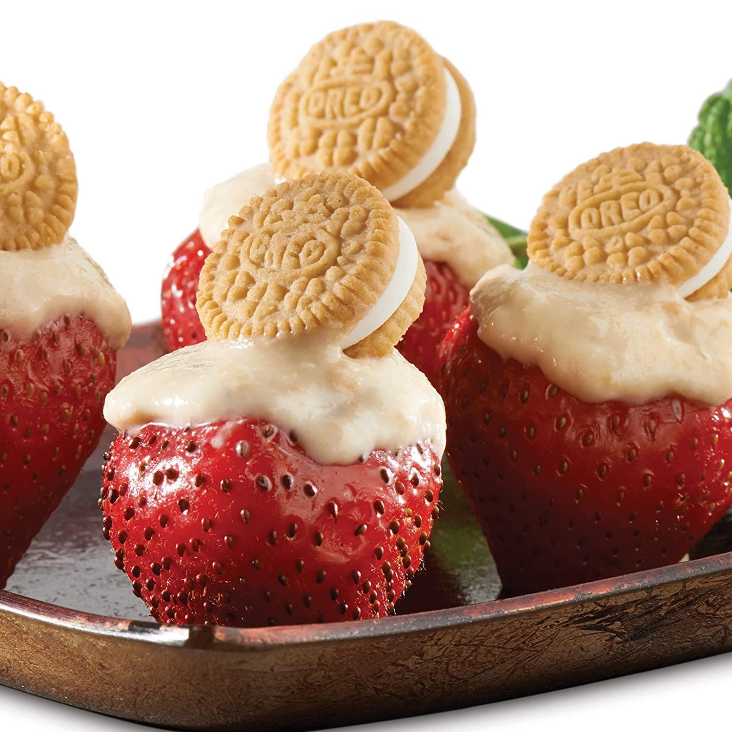 Oreo Mini Golden Sandwich Cookies - Vanilla Flavor - 8 Oz Snak-Sak ...