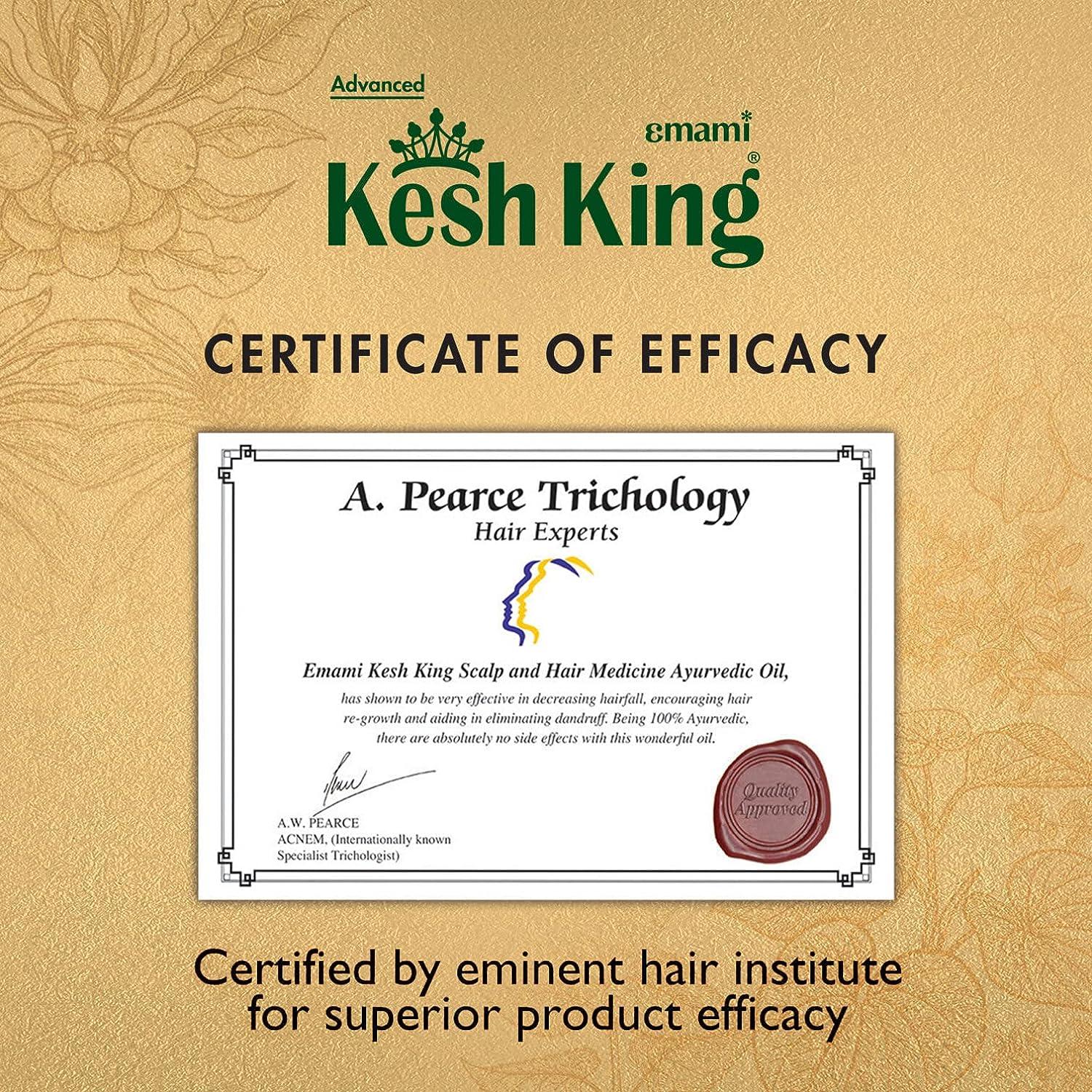 Kesh King Ayurvedic Scalp and Hair Oil 100ml - Nourishing Hair Oil ...