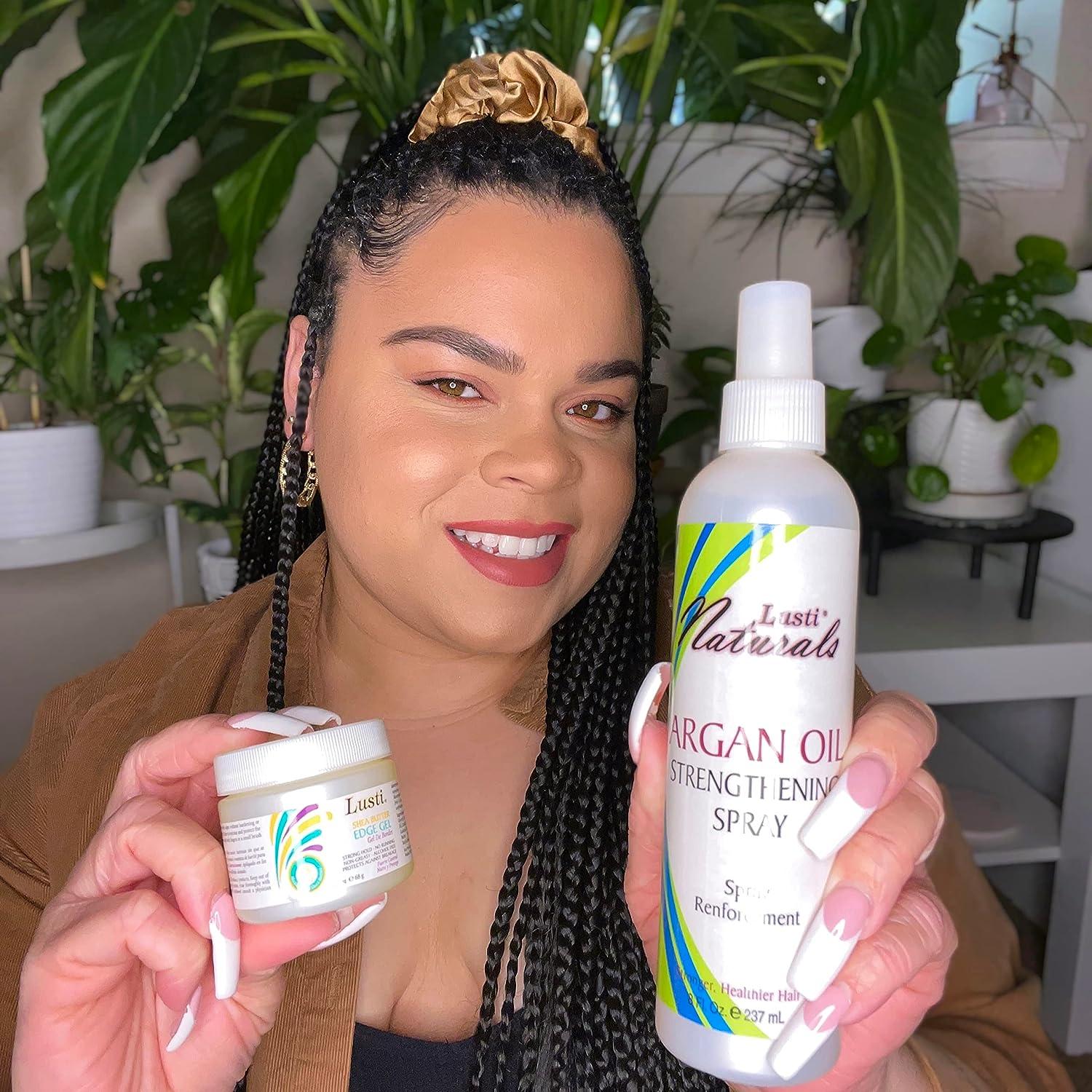 Lusti Shea Butter Edge Gel 2.4 fl oz - Strong Hold | Non-Greasy ...