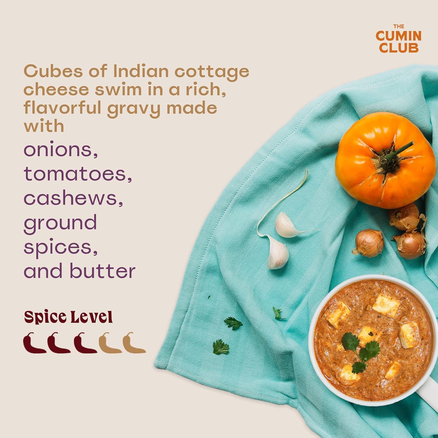 Indian Paneer Butter Masala: Ready-to-Eat Vegetarian Curry by The Cumin ...