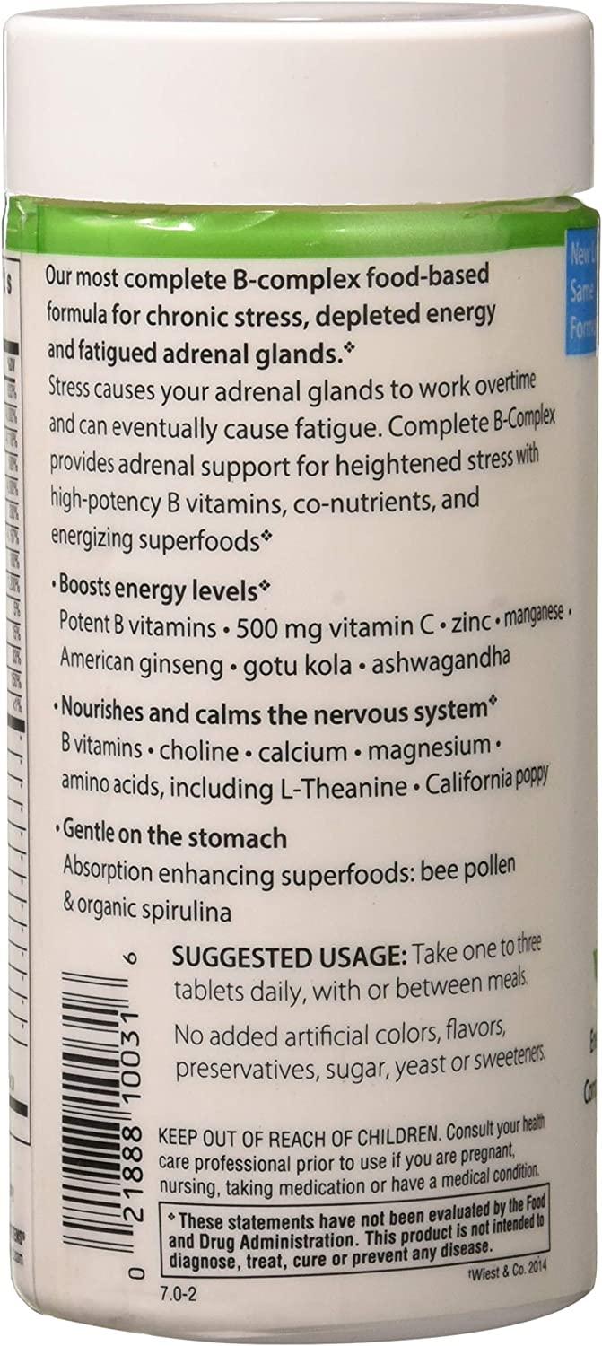 Rainbow Light Complete B-Complex - Food-Based Formula, 90 Tablets for Energy & Wellness | Buy ...