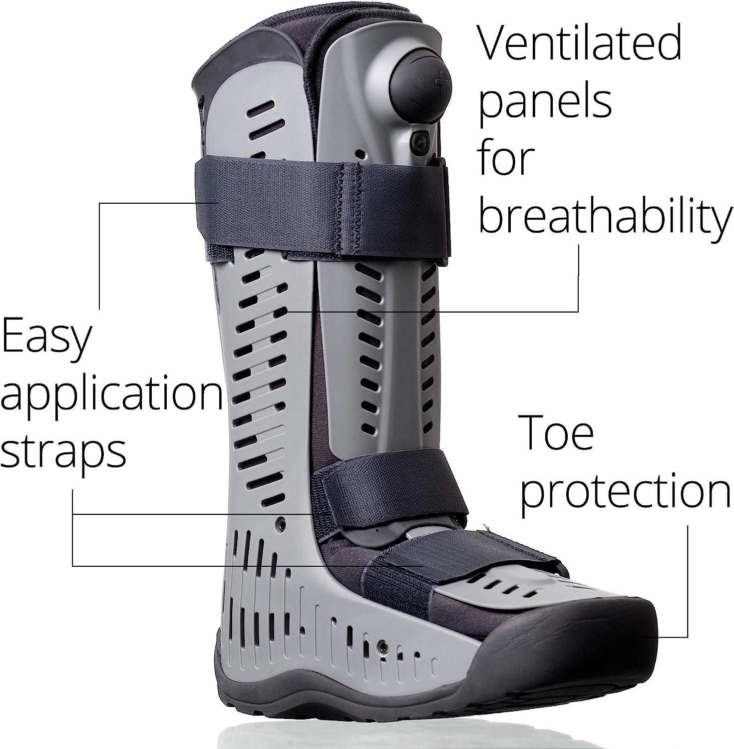 Ossur Rebound Air Walker Boot with Compression Adjustable Straps & Air ...