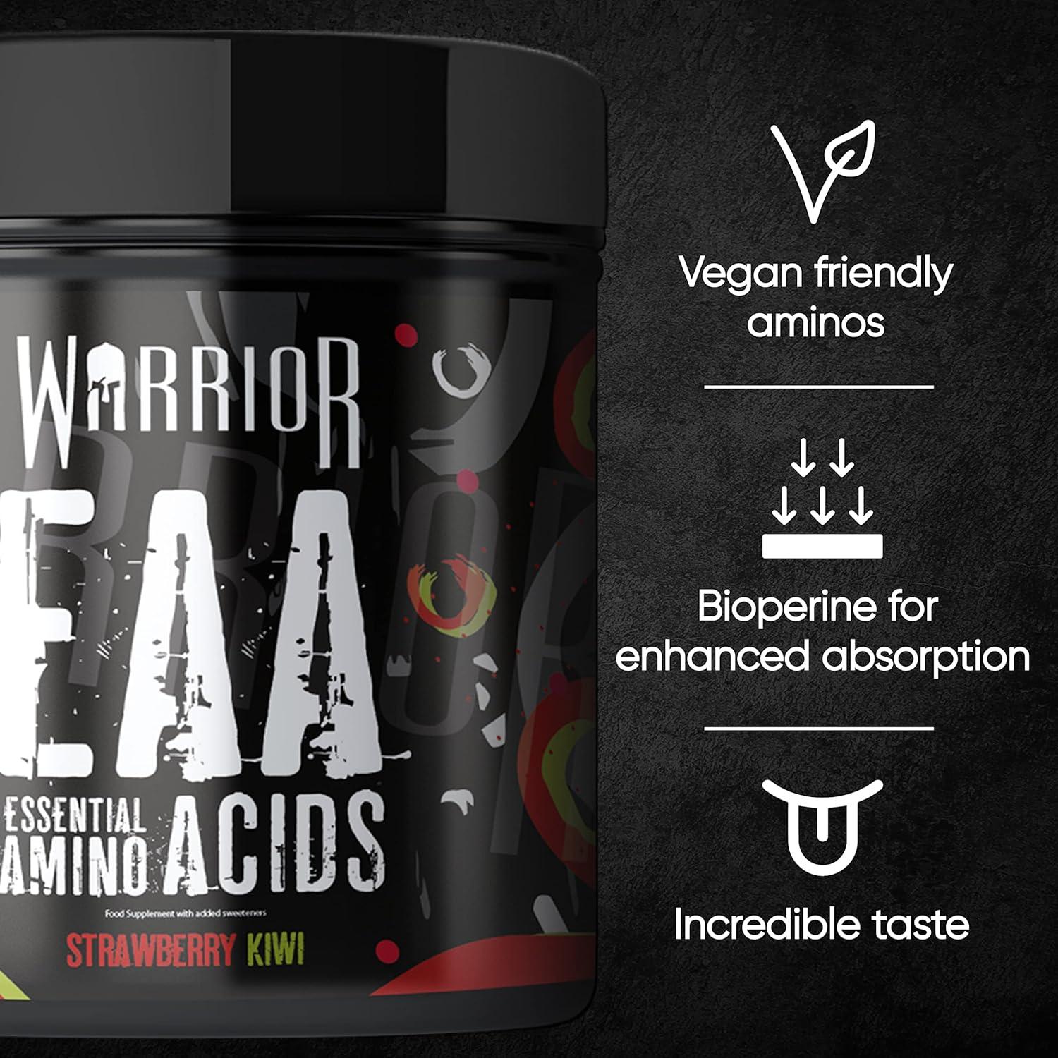 Warrior EAA 360g: Essential Amino Acids for Recovery & Muscle Support ...