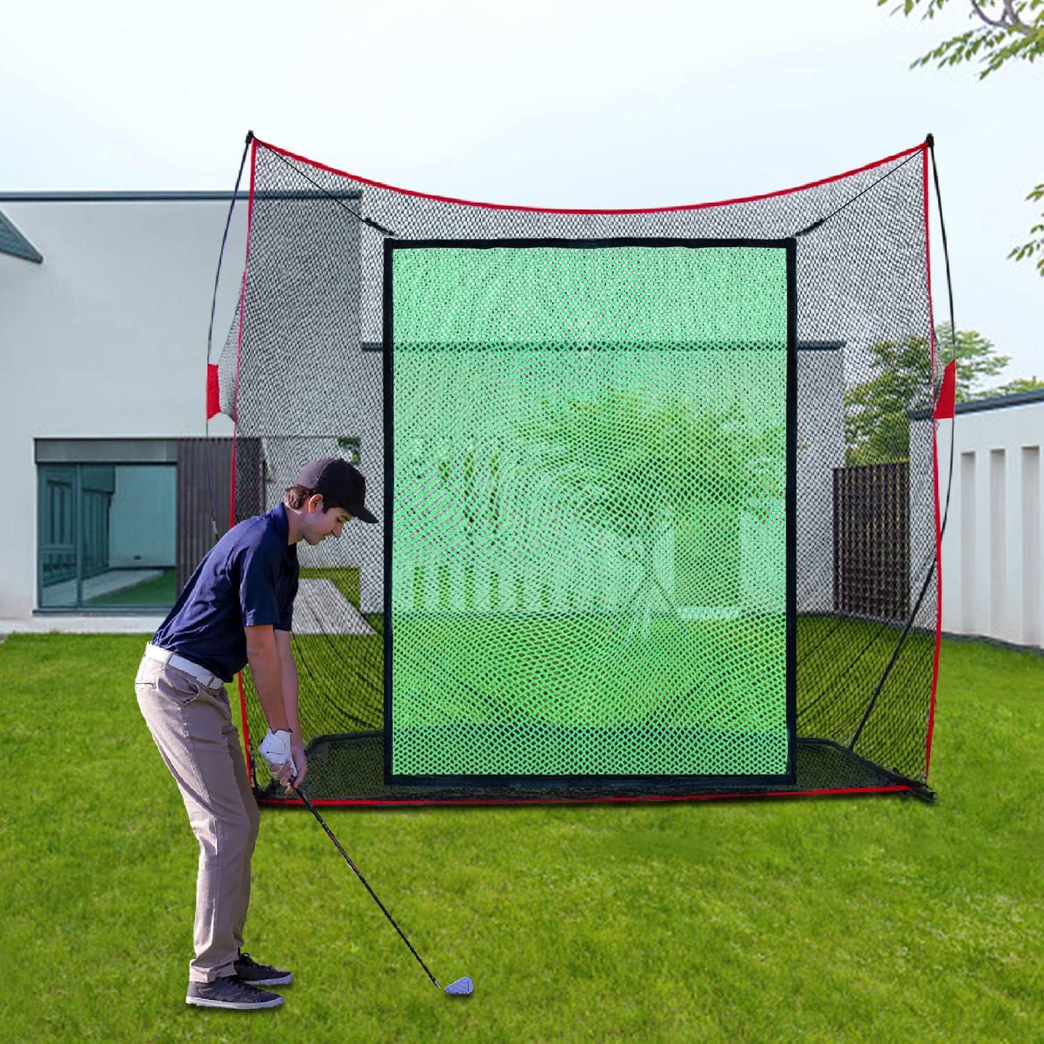 Portable Golf Net for Backyard, Indoor & Outdoor Use with Carry Bag ...