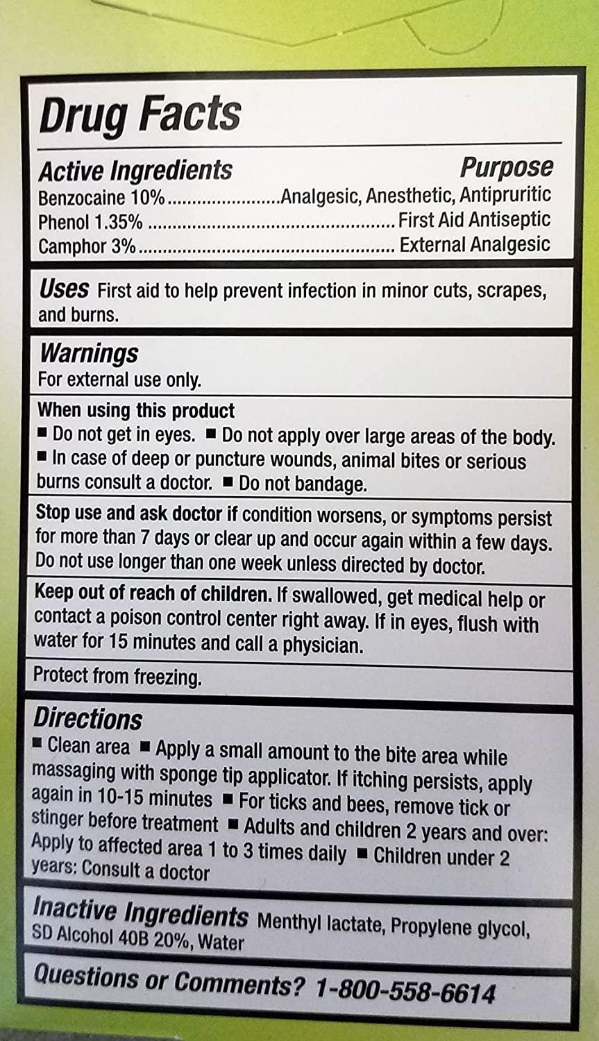 StingEze MAX Bug Bite Relief | Maximum Itch Relief, Stops Pain ...