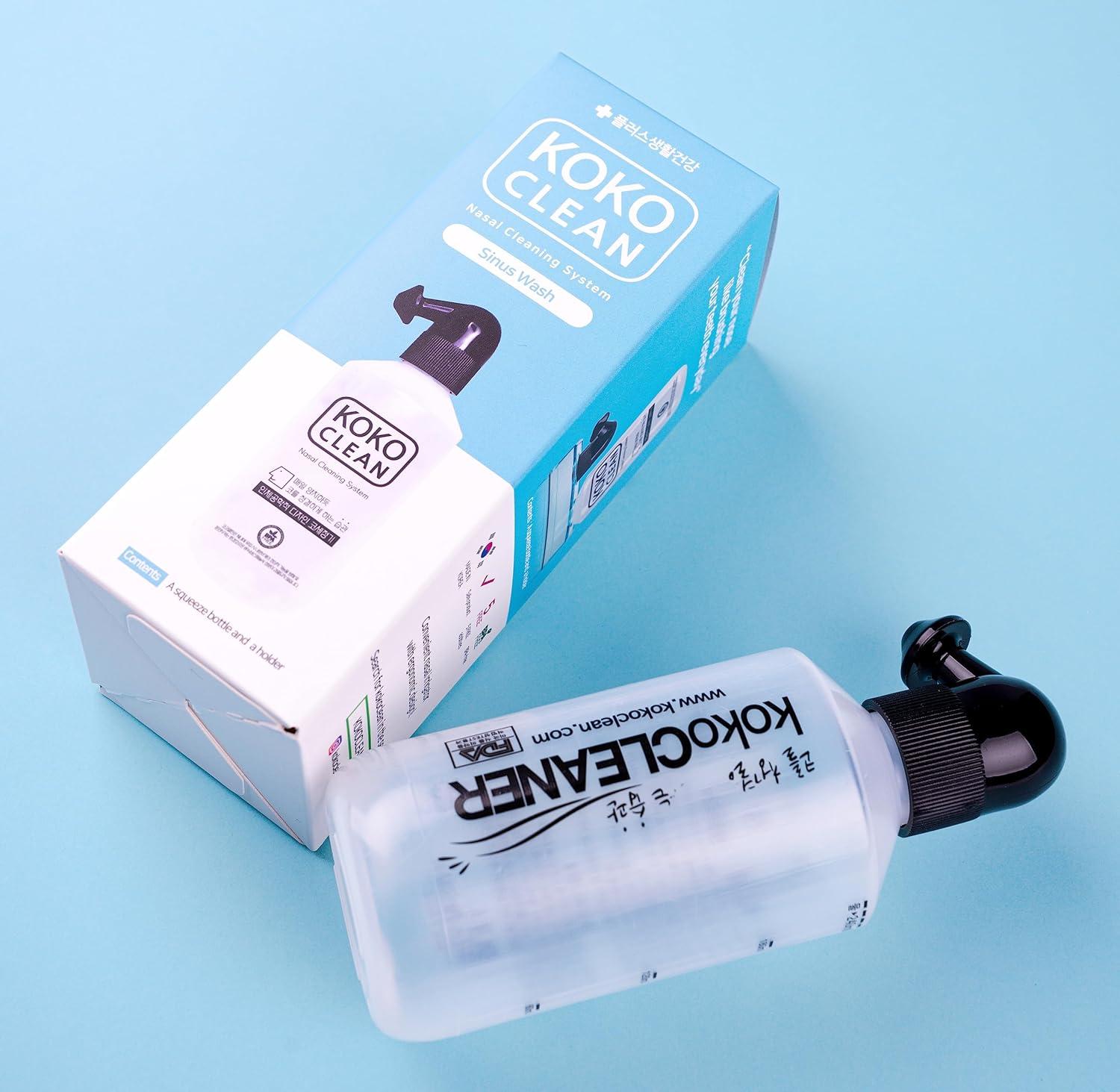 KoKo Clean Nasal Wash 240ml - Allergic Nasal Irrigation and Sinus Rinse ...