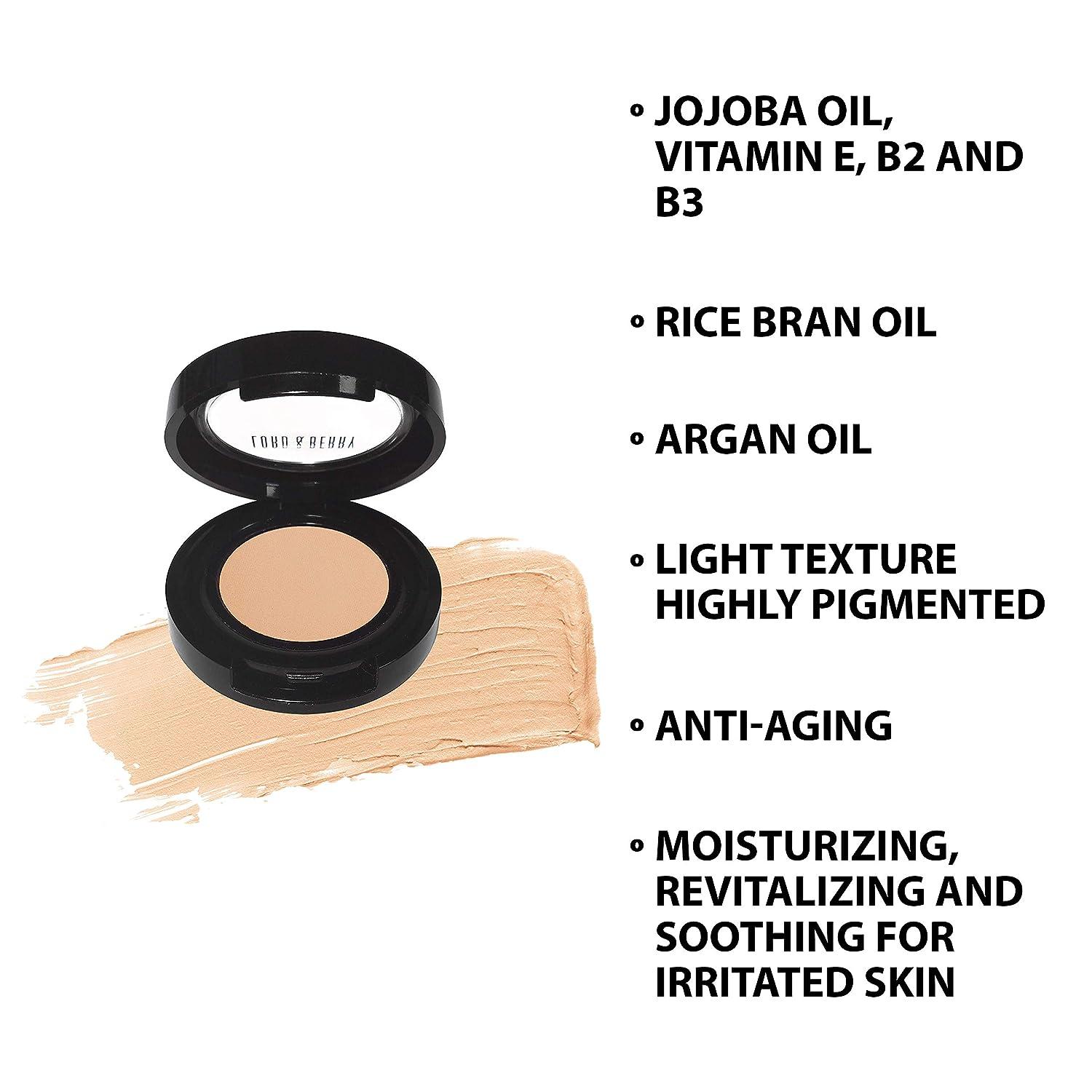 Lord & Berry FLAWLESS Cream Concealer Foundation in Porcelain - Full ...