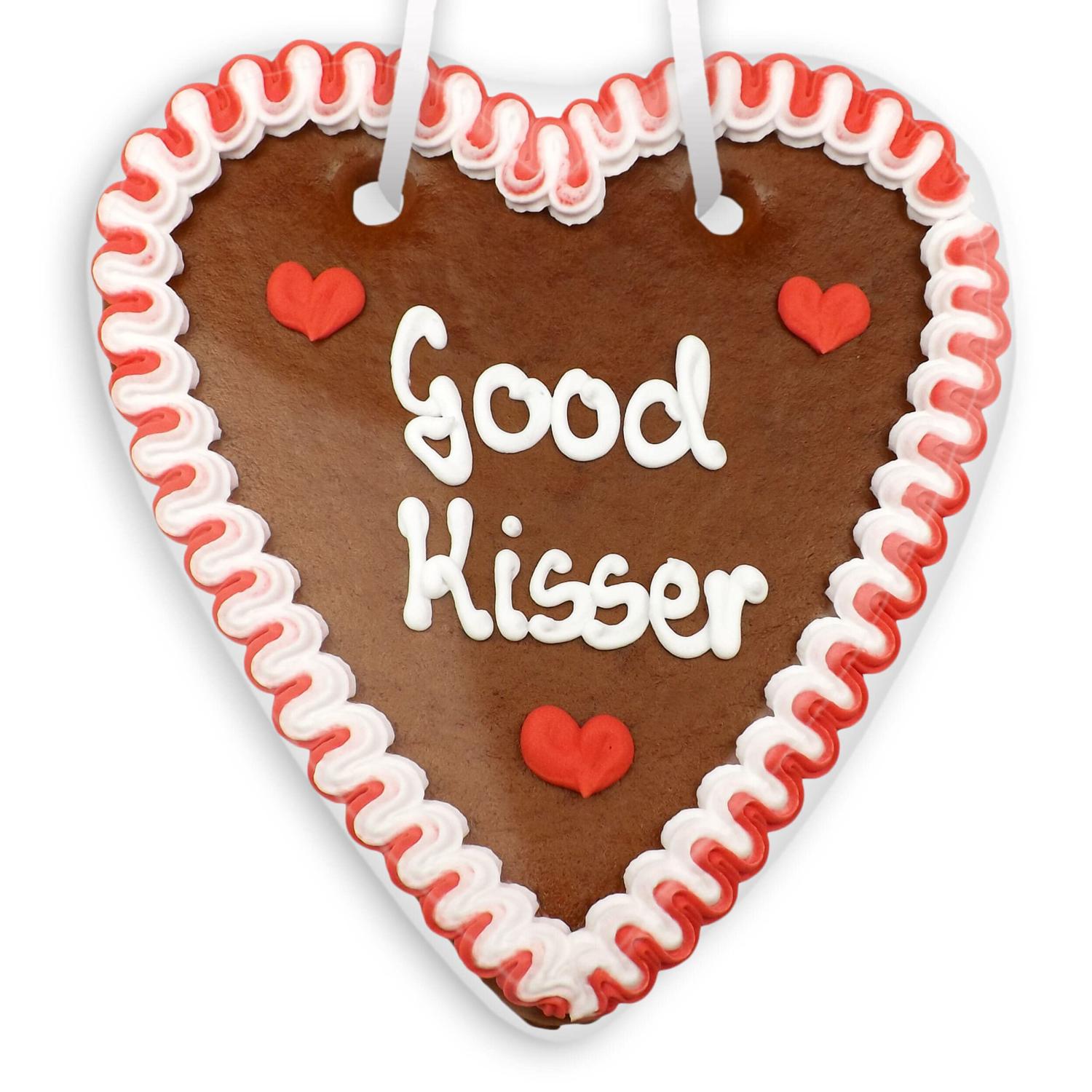 Gingerbread Heart 18cm | Good Kisser | International Shipping Available ...