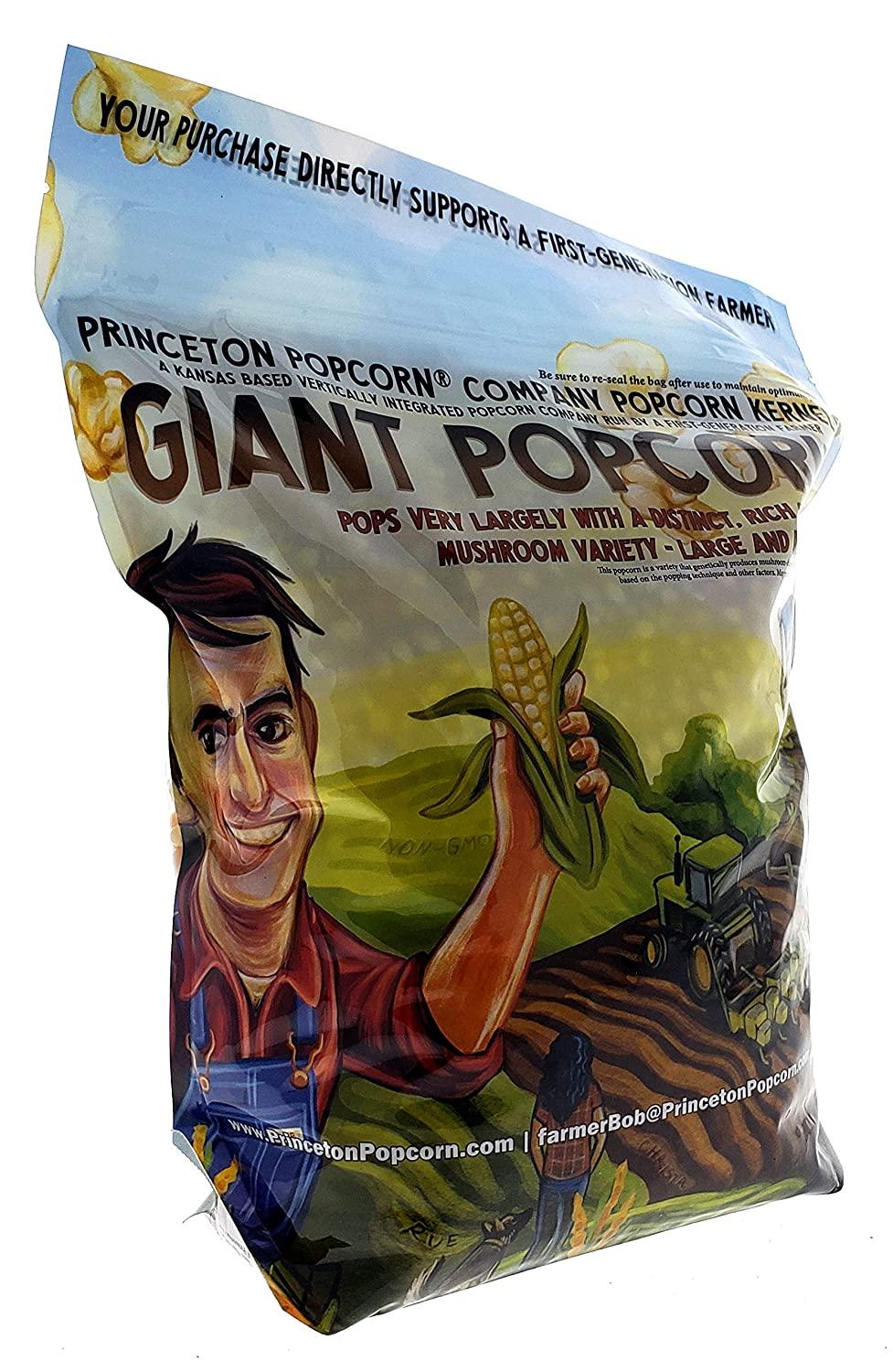 Princeton Popcorn Farm Mushroom Popcorn Kernels - 8lbs | Non GMO ...