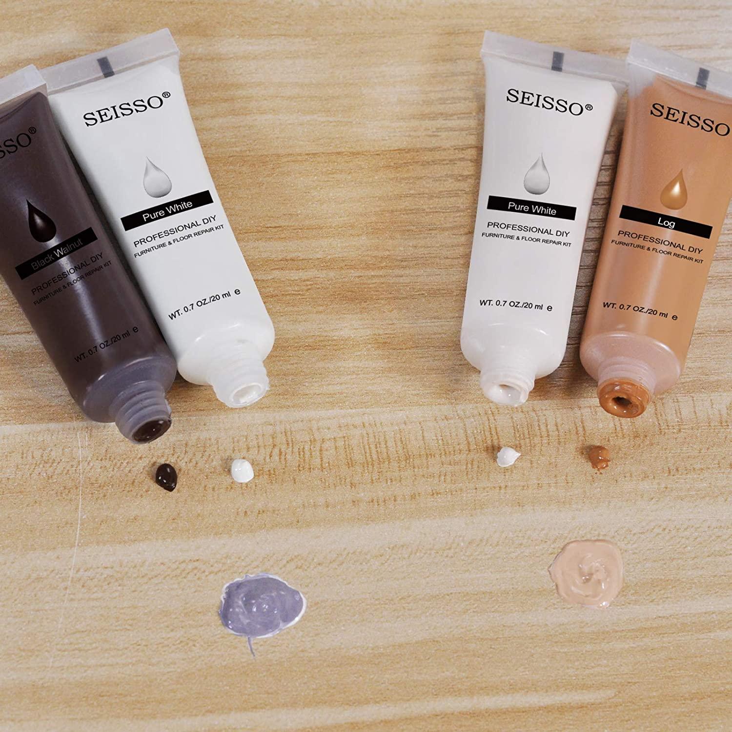 Wood Furniture Repair Kit - Set of 50 with Brushes and Plastic Scraper ...