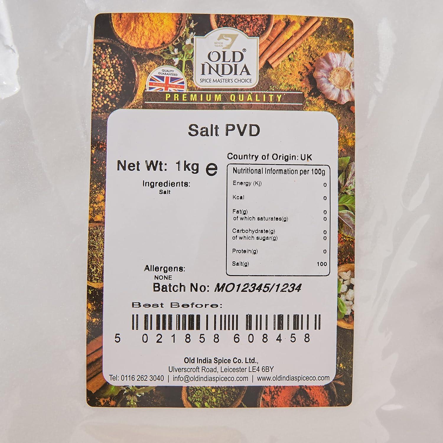 Old India Salt PVD 1kg - Premium Quality Himalayan Pink Salt | Buy Now ...