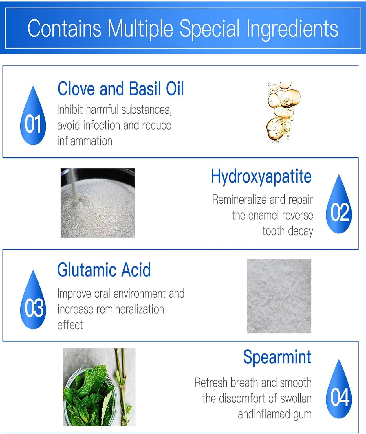 CAREDO Adult Tooth Decay Treatment Toothpaste - Repair Cavities, Dental ...