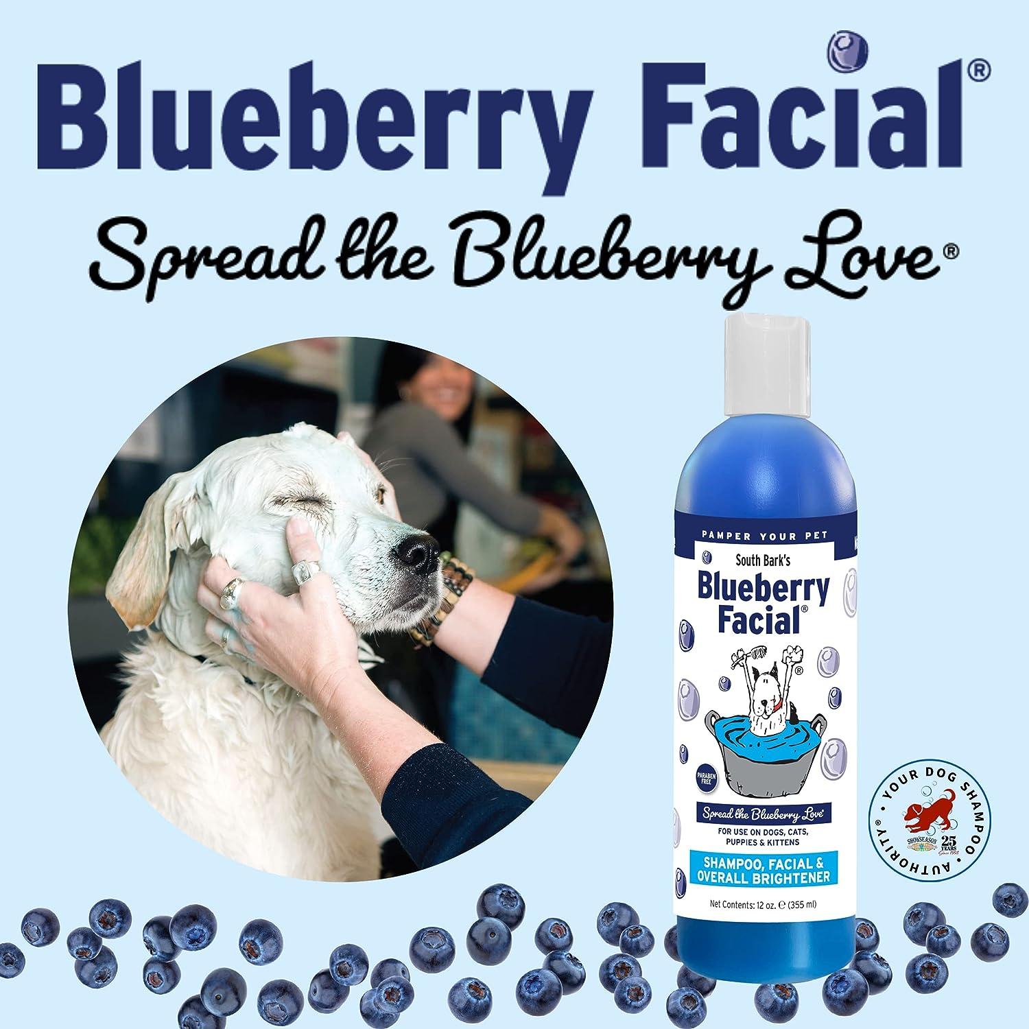 South Bark Blueberry Facial 12 oz | Tear Stain Prevention & Odor ...