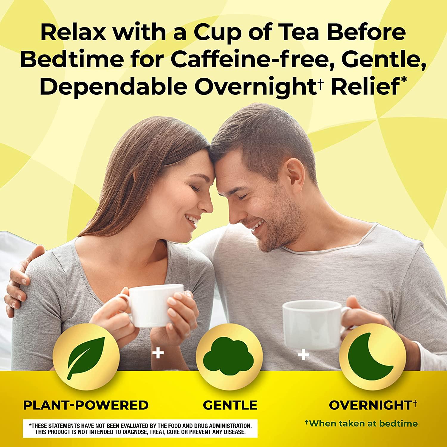 Certified Organic Senokot Laxative Tea with Senna Leaf - 20 Pyramid ...