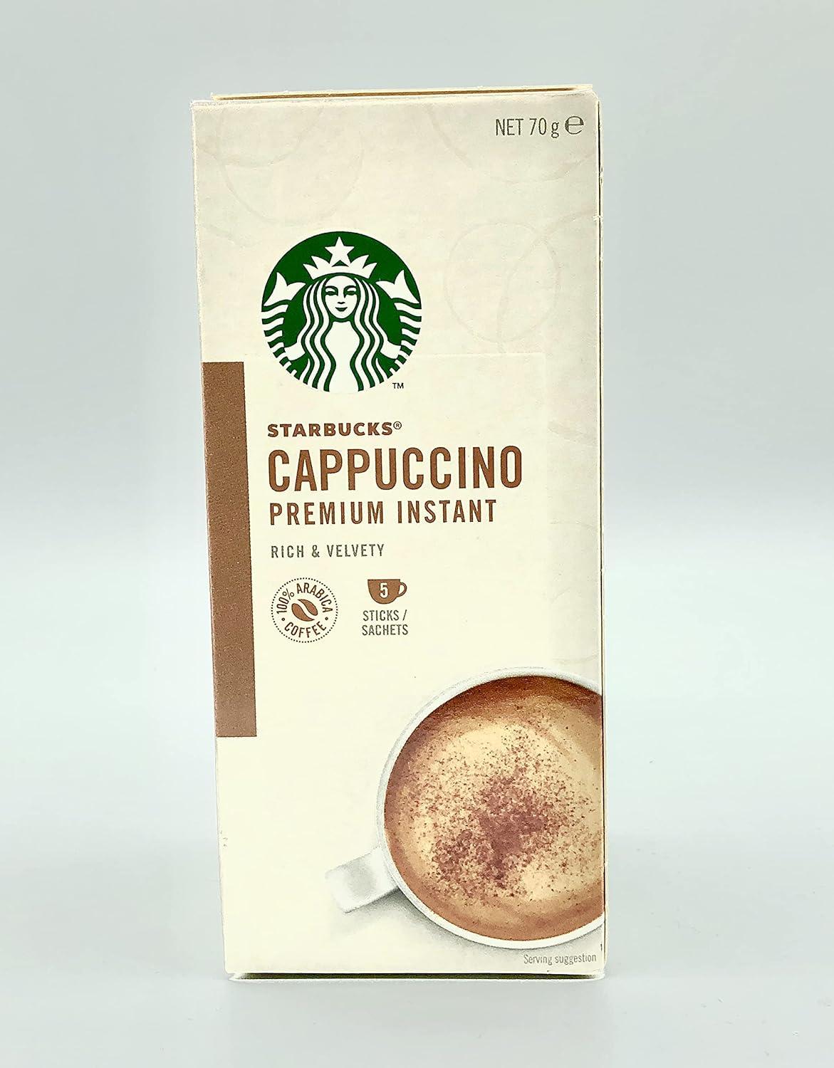 Premium instant bundle consists of Starbucks Cappuccino Premium Instant ...