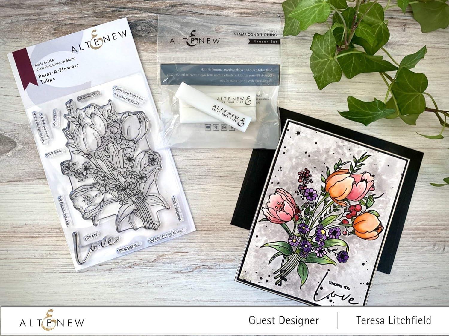 Altenew Stamp Conditioning Eraser Set Dry Erase Ink Stamp Eraser ...