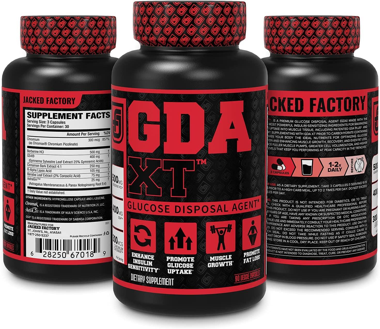 GDA XT Glucose Disposal Agent - Muscle Builder & Nutrient Partitioning ...