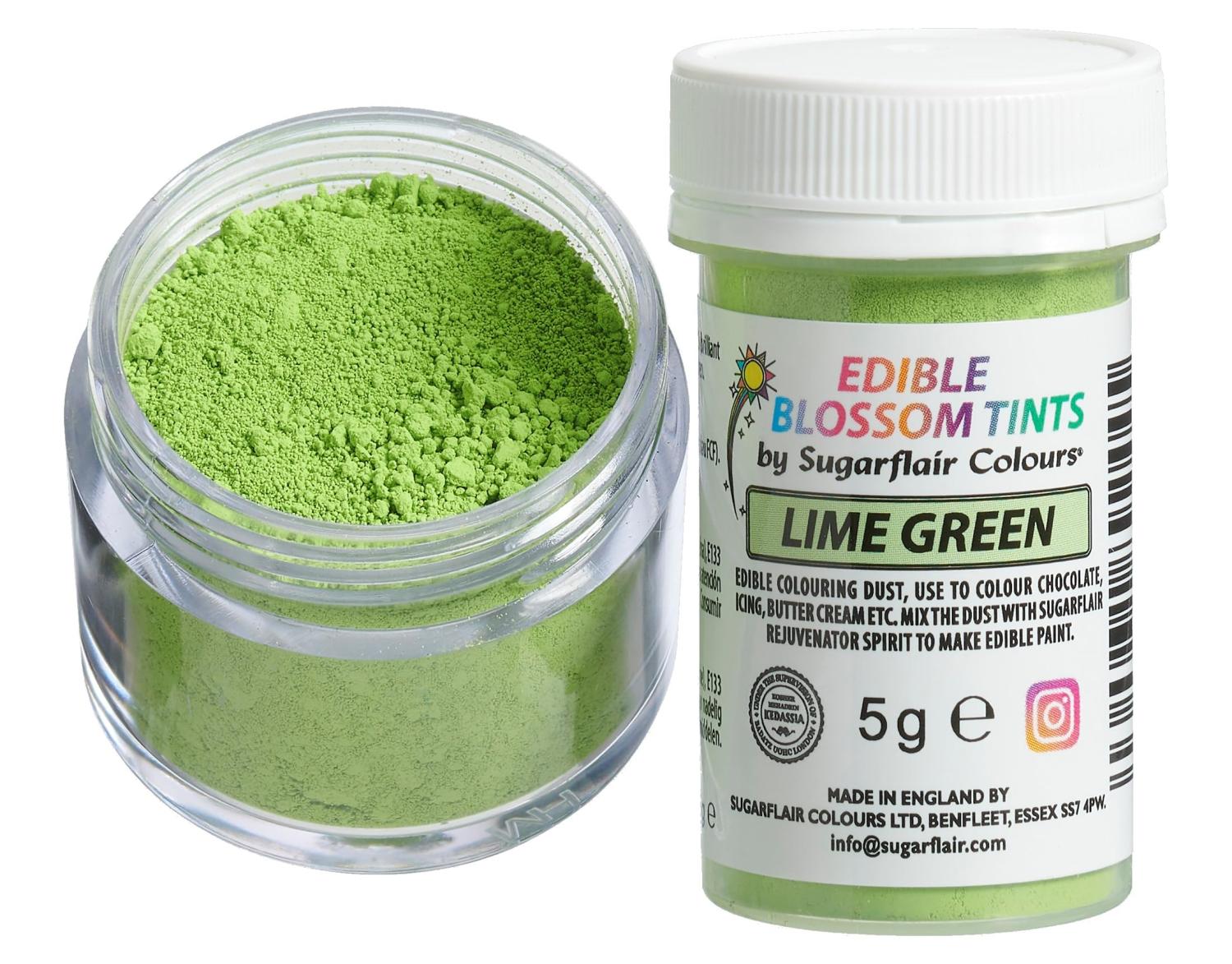 Sugarflair Lime Green Food Colouring Powder Dust - 5g | Ideal for Cake ...