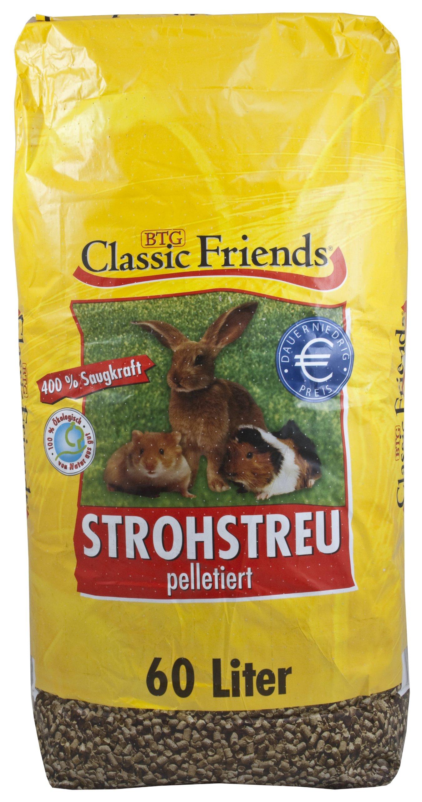Buy Classic Friends 28374 Straw Litter 60 Liters | Premium Quality Pet ...