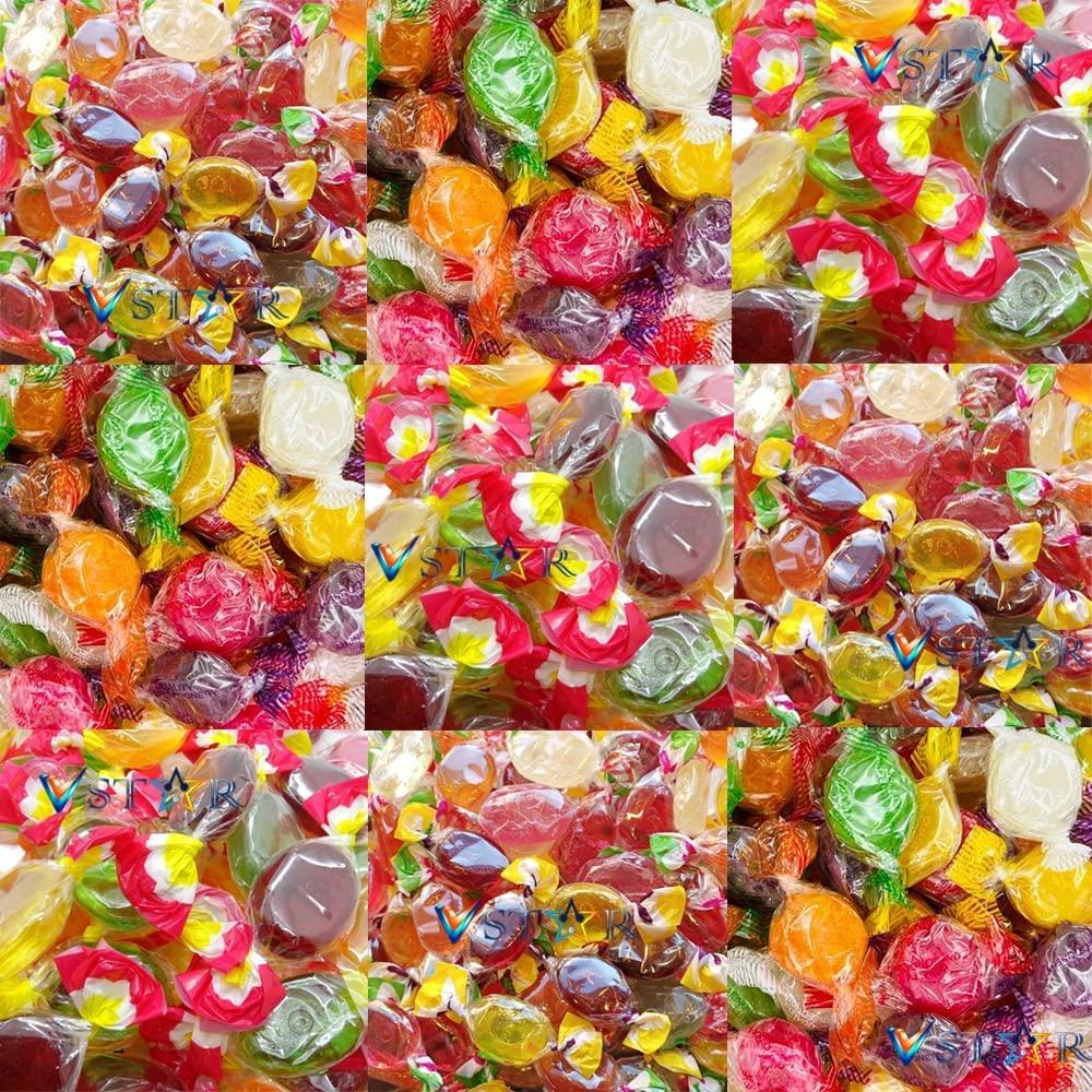 Fruit Drops Winter Mixture Assorted Wrapped Boiled Sweets With Tub ...