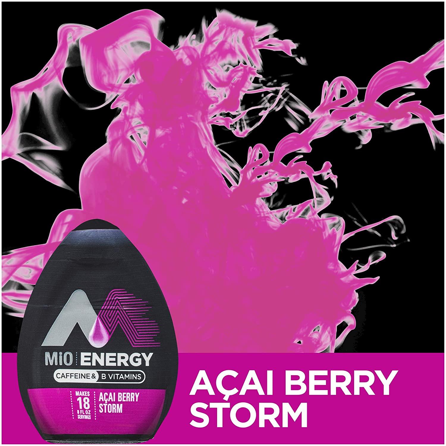Mio Energy Water Enhancement Variety Pack - 4 Flavors: Strawberry ...