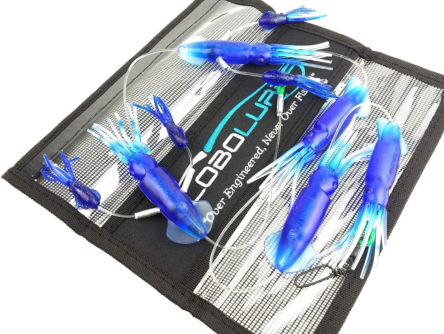 Squidnation Game Fish Mini Flippy Floppy Daisy Chain - Electric Blue ...