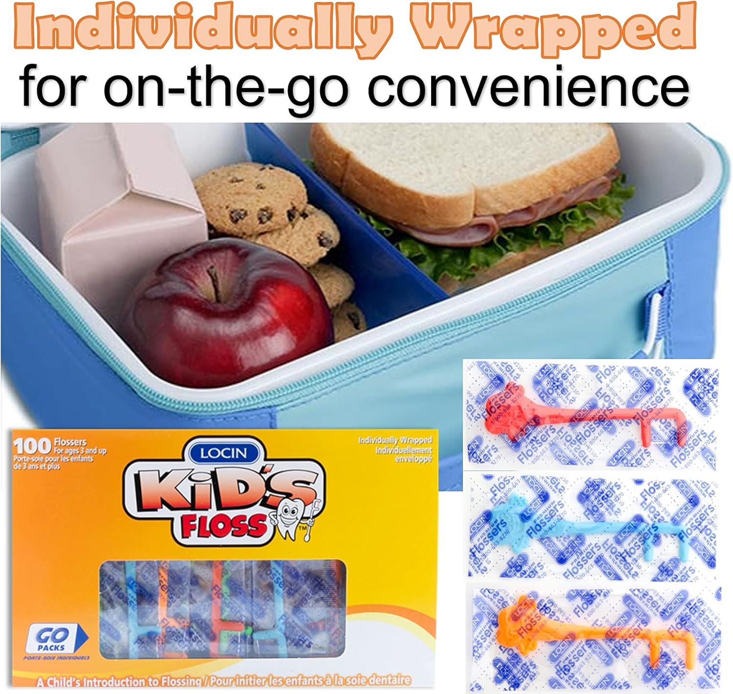 Kids Floss - 200 Individually Wrapped Kids Flossers. | Buy Now with ...