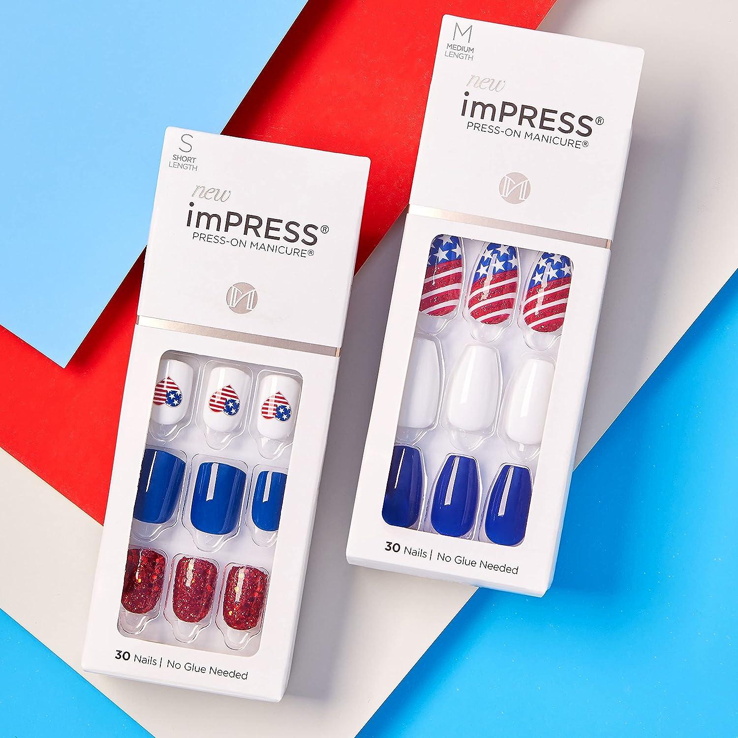 imPRESS 4th of July Nails - Shining Stars | Buy Now with Express ...