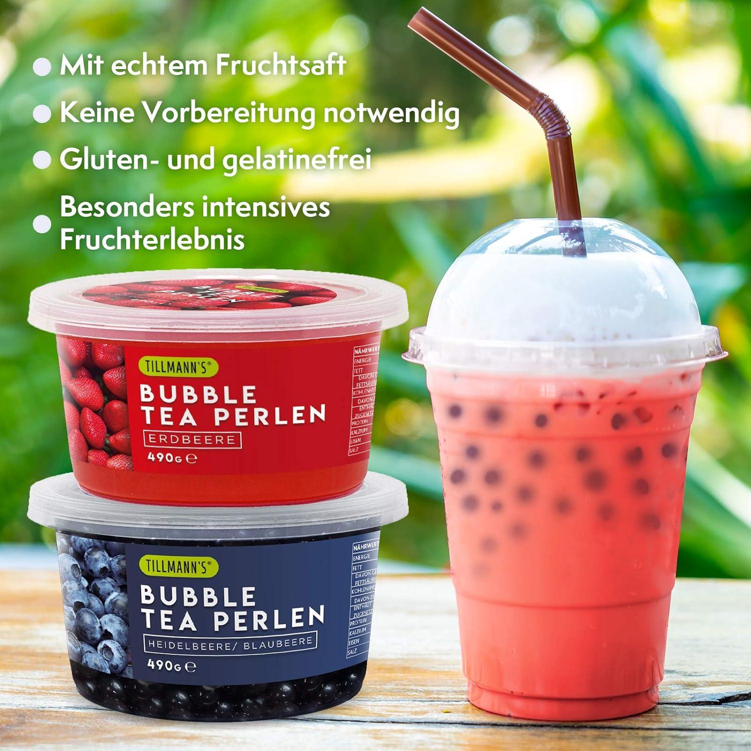 Blueberry Popping Boba | 490g Bubble Tea Pearls | Gluten-Free & Gelatin ...