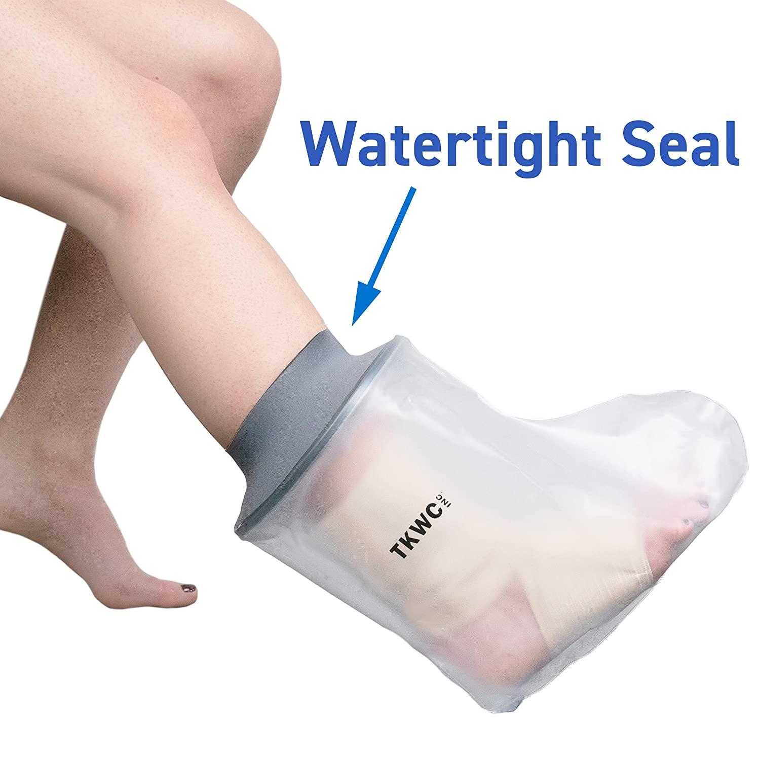 Low Pressure Seal Foot & Ankle Cast Cover for Shower by TKWC Inc #4737 ...