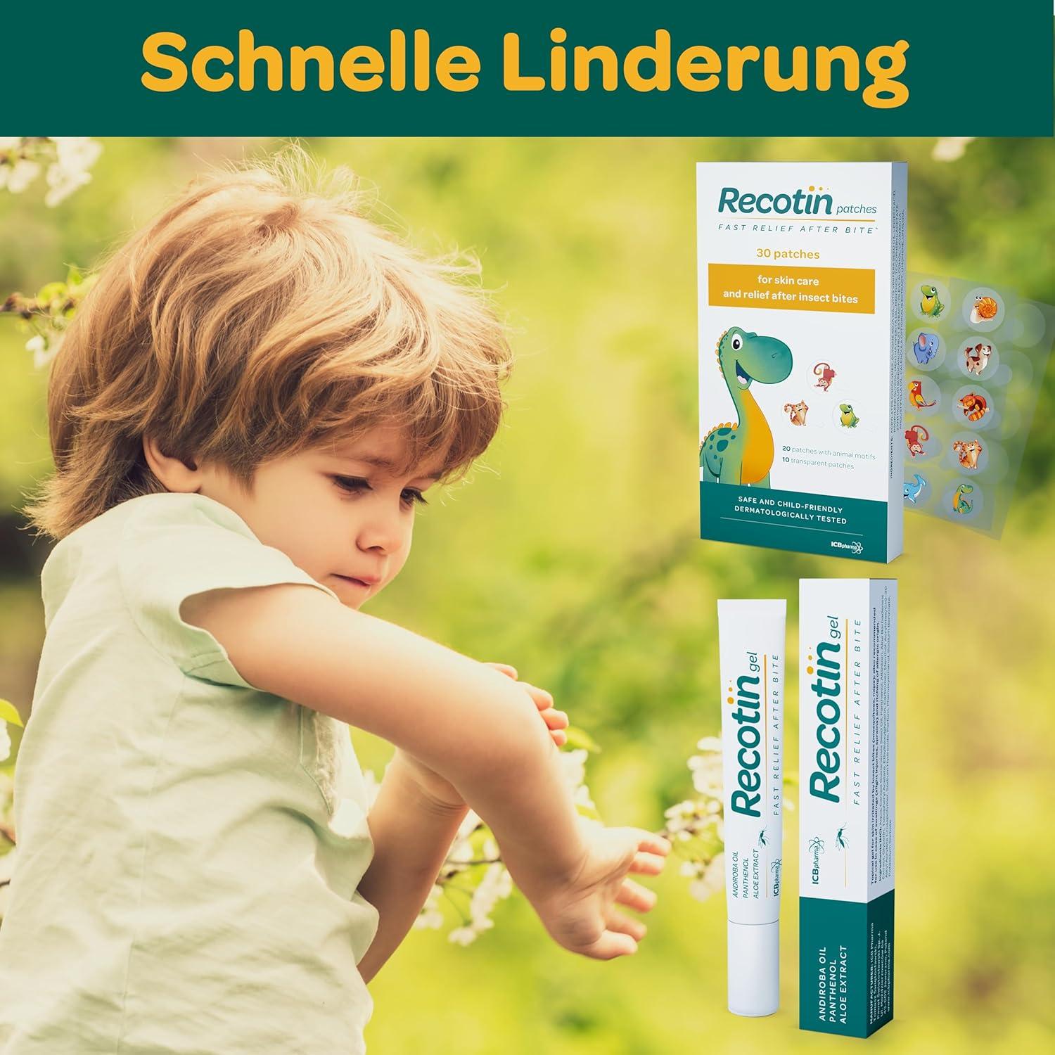 Novokill Recotin Insect Stich Healer Set - 30 Mosquito Plasters ...